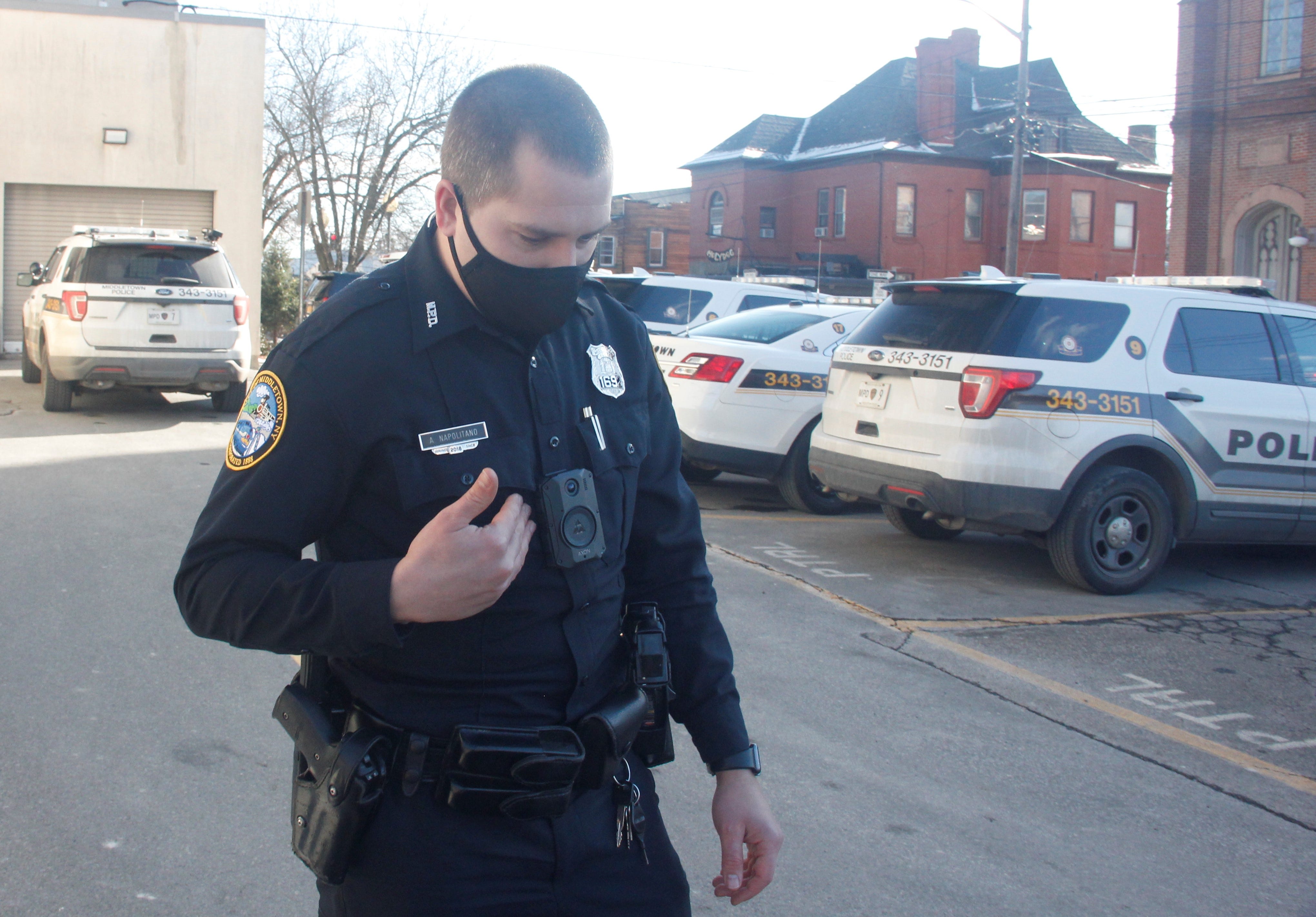 Middletown police will wear a body camera when interacting in uniform ...
