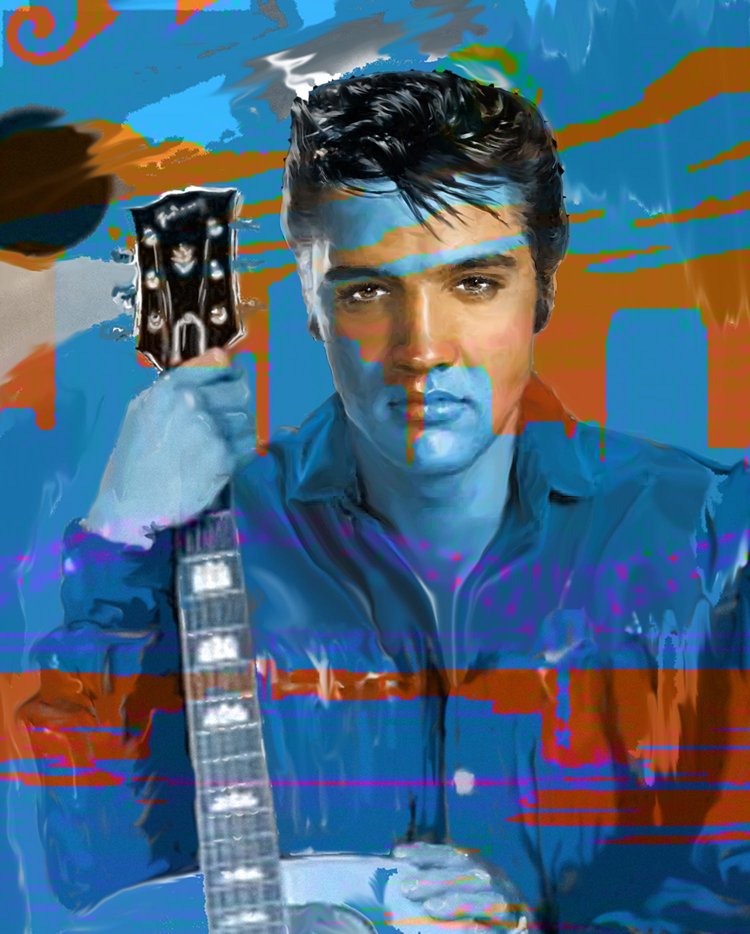 Elvis Presley artwork: Artist creates more than 20,000 images of King