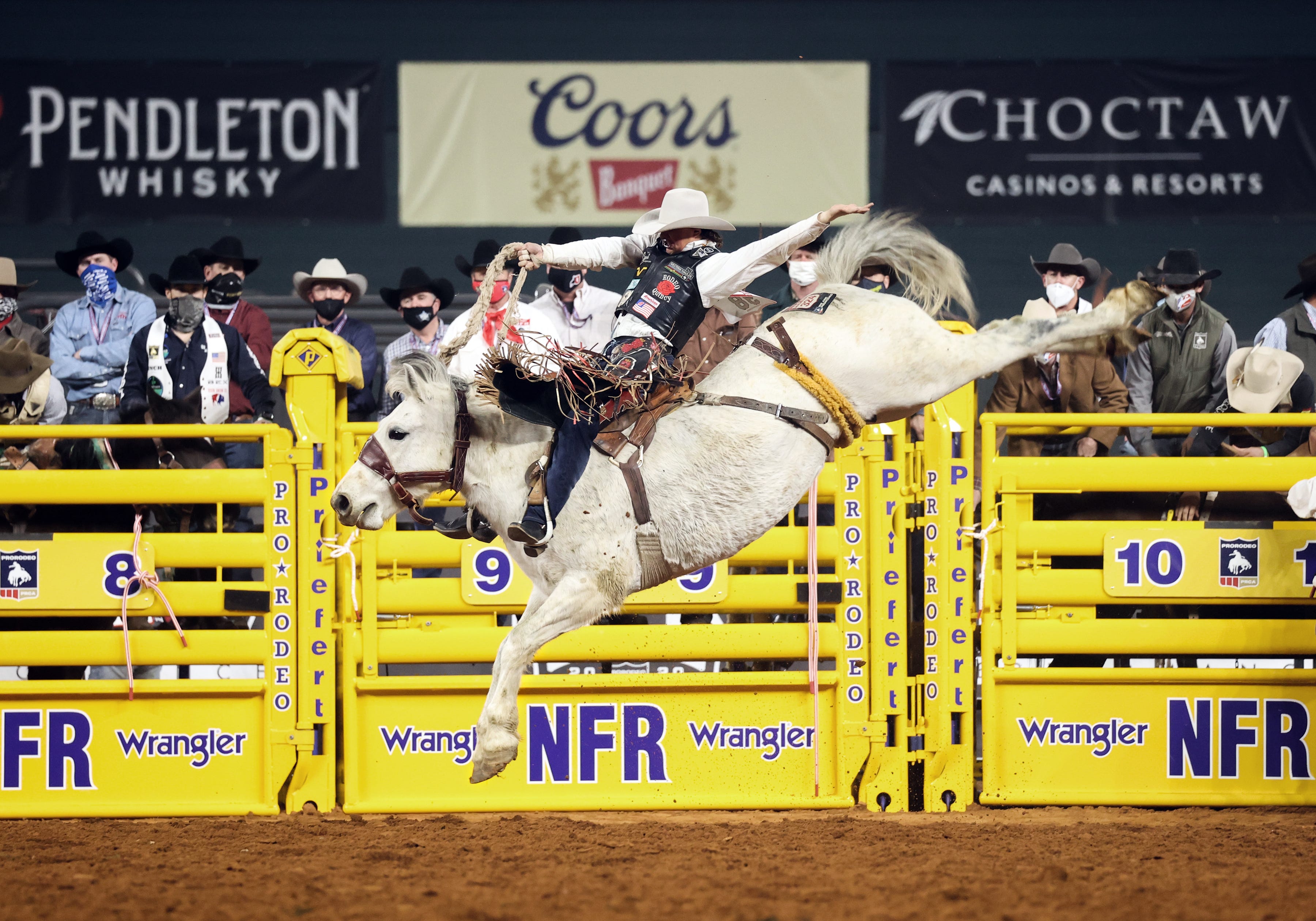 Visalia's Lefty Holman is one of the world's top saddle bronc riders