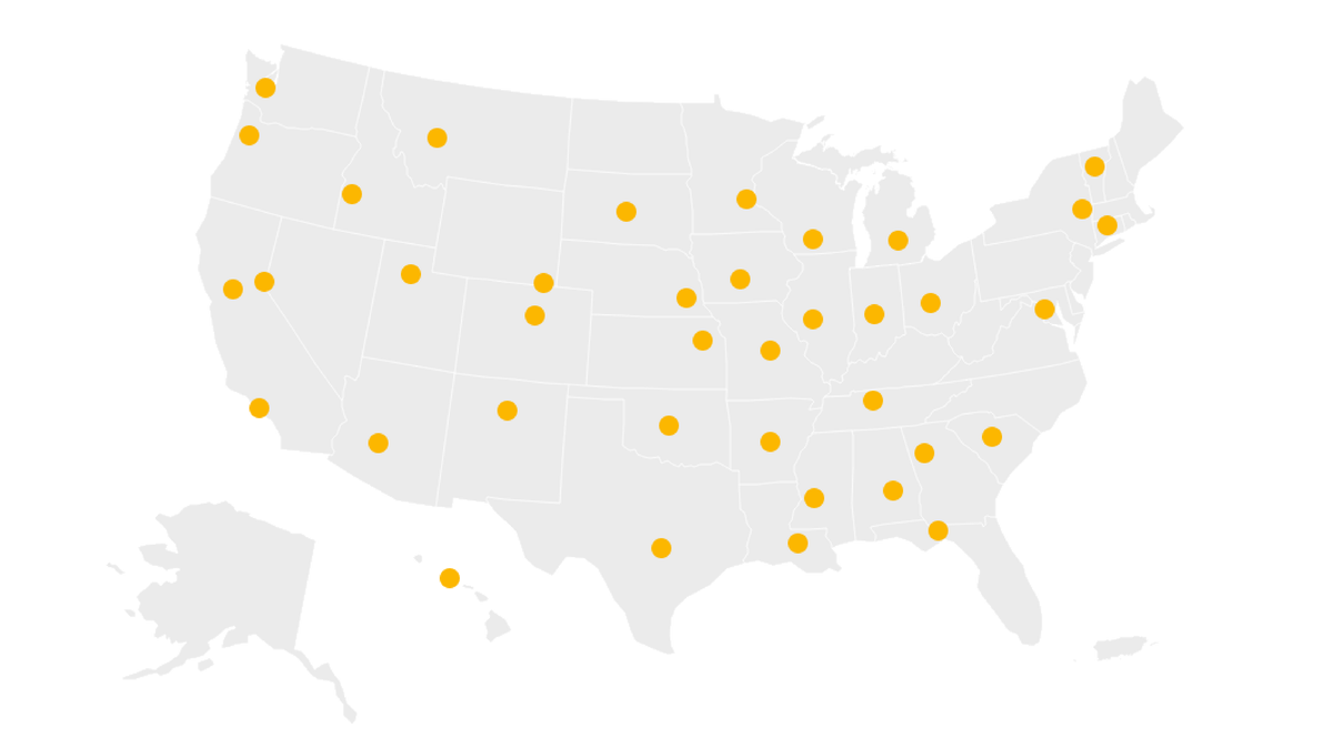 Mapping pro-Trump demonstrations across the country