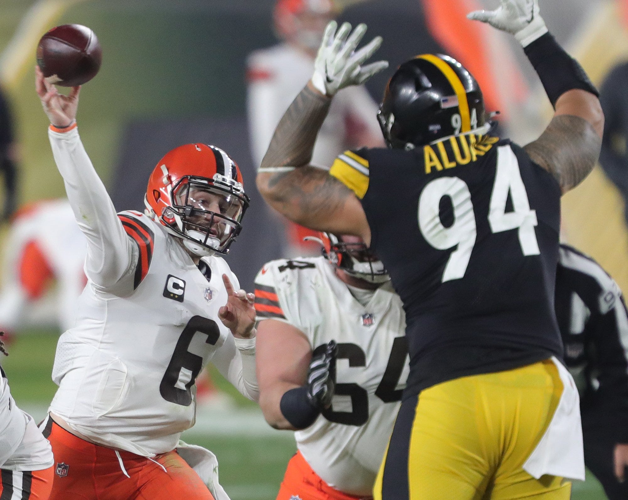 Cleveland Browns defeat Steelers for first playoff win since 1995
