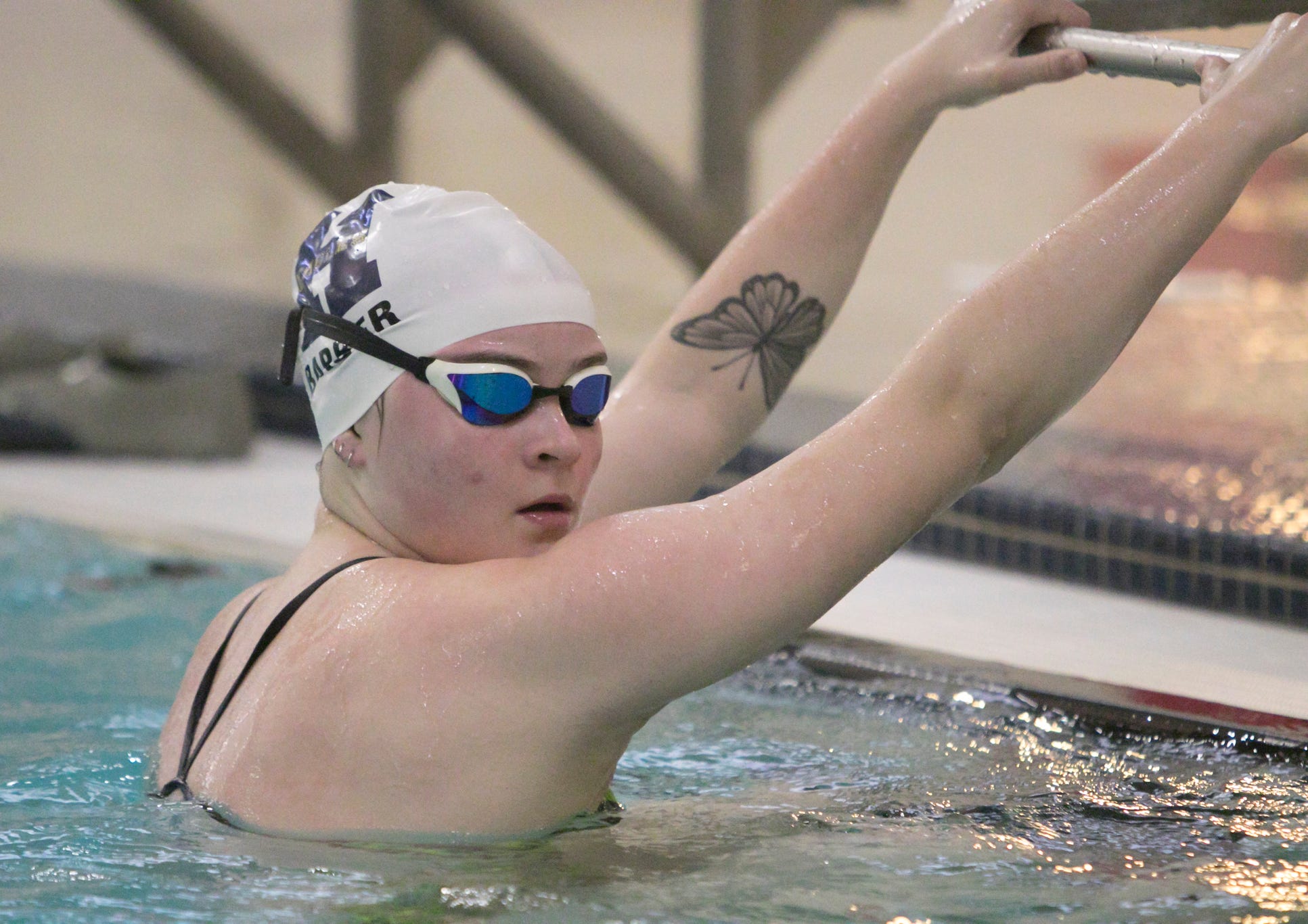 Hartland girls faced extra challenges on way to state swim meet