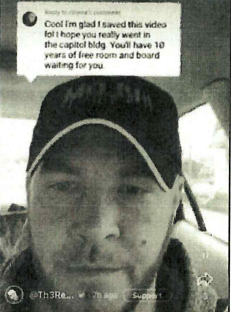 Wilmington man gets 2 years probation for threats after Capitol riot