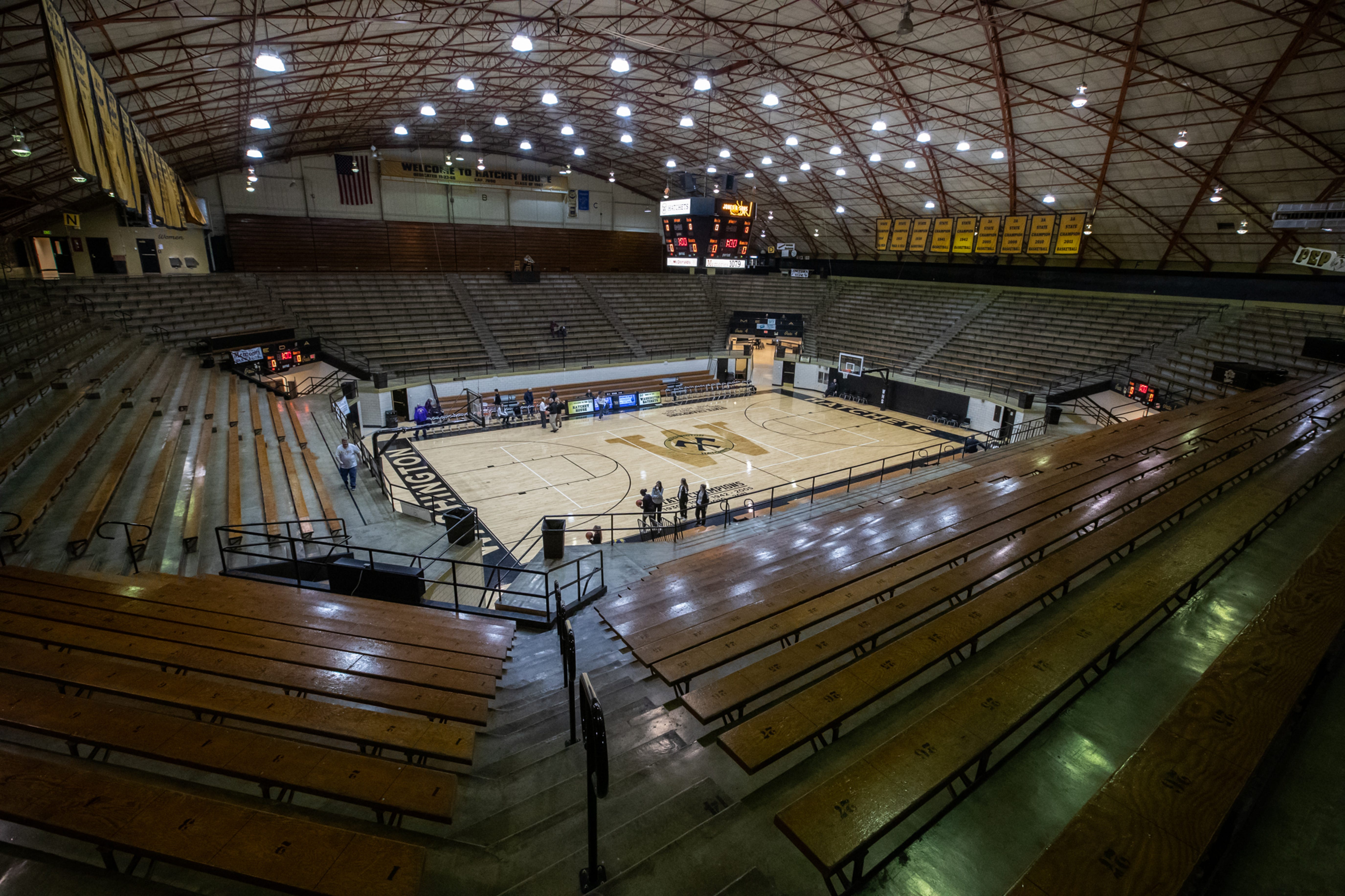 Big Indiana Gyms: Washington Hatchet House a southern Indiana gem