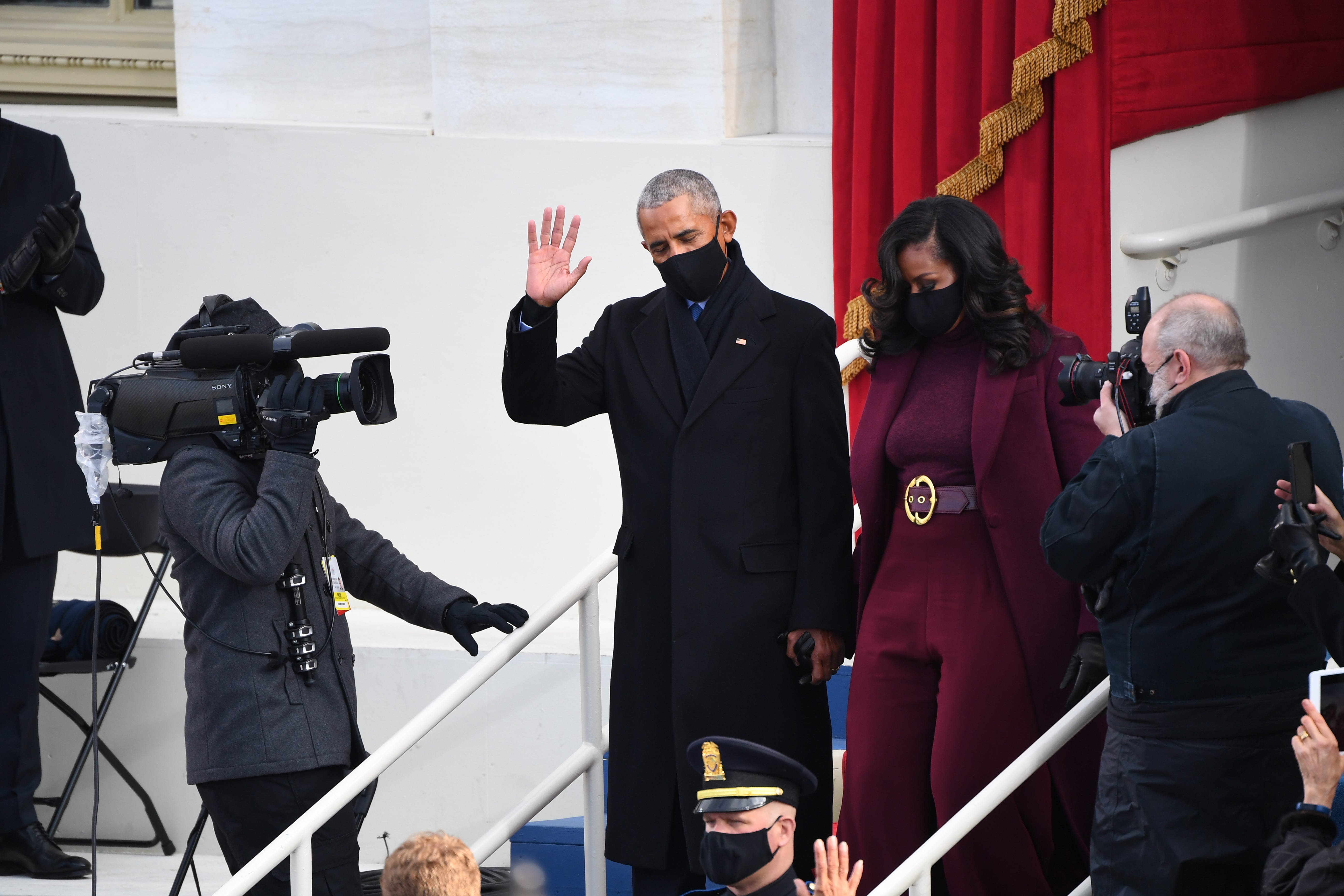 Barack And Michelle Obama Inauguration
