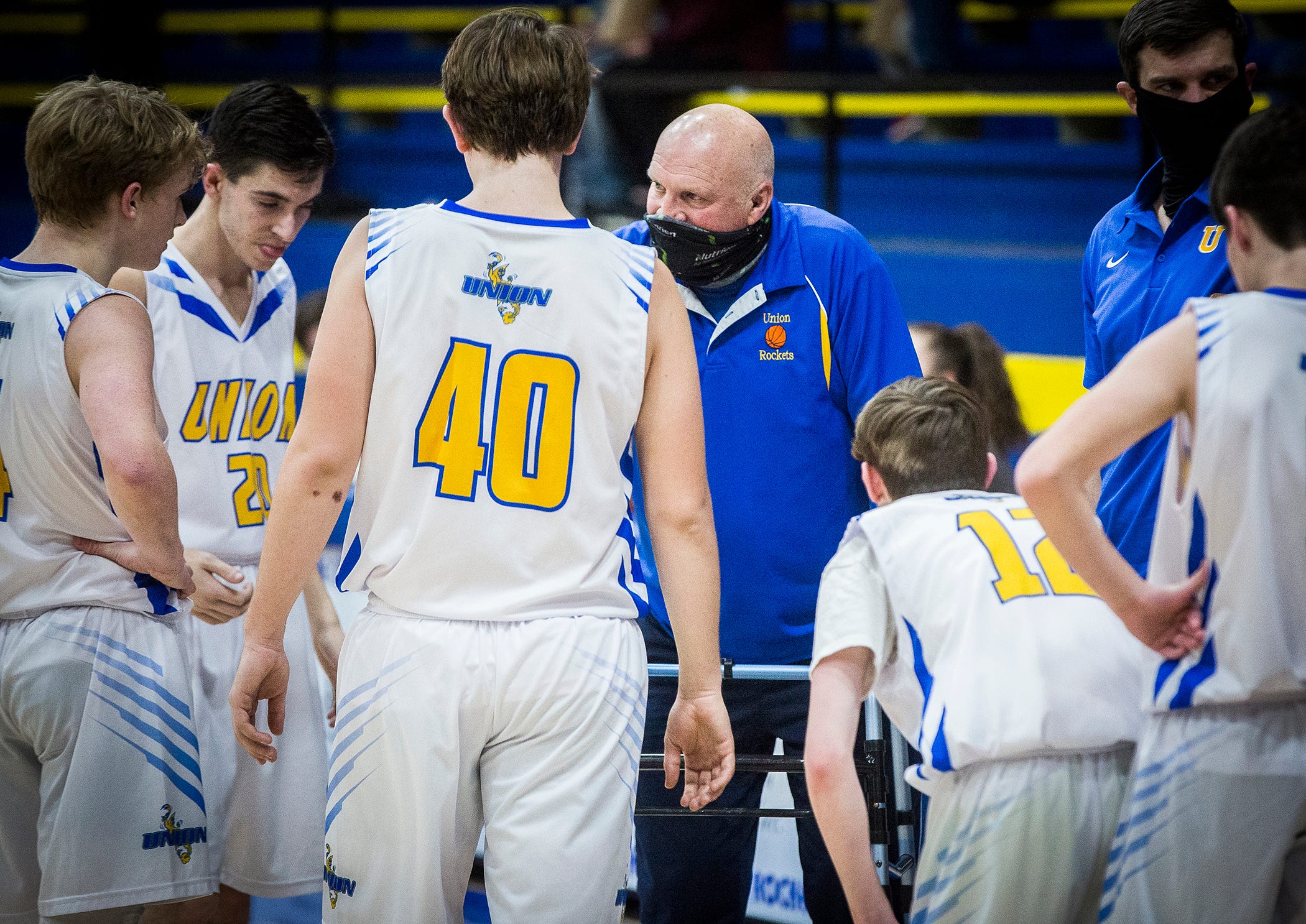 Union (Modoc) senior Champ Ellis is among Indiana's leading scorers