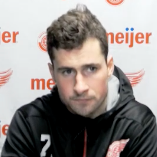 Red Wings captain Dylan Larkin talks about the 6-2 loss in Chicago on ...