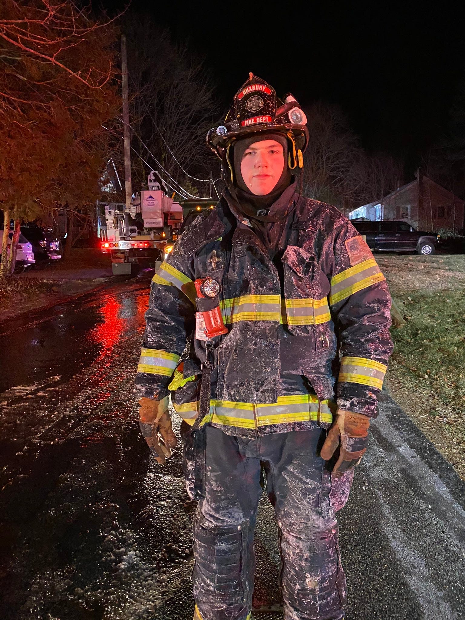 Carver captain fought fire at 2 a.m. was at hoops practice hours later