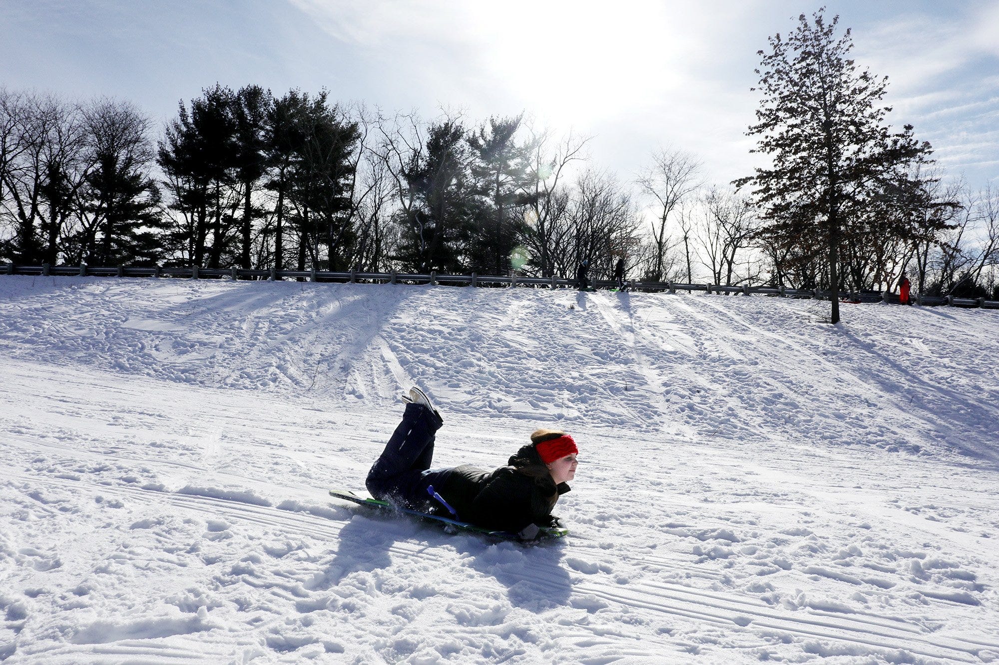 Where to sled around the Columbus area