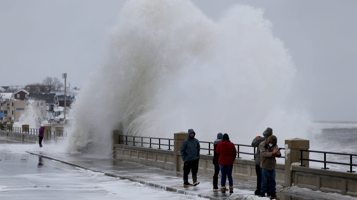 10 to 15 inches of snow dropped throughout the Seacoast area Feb. 2