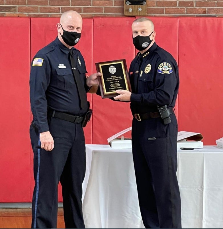 Longtime Needham police officers retire with almost a century of ...