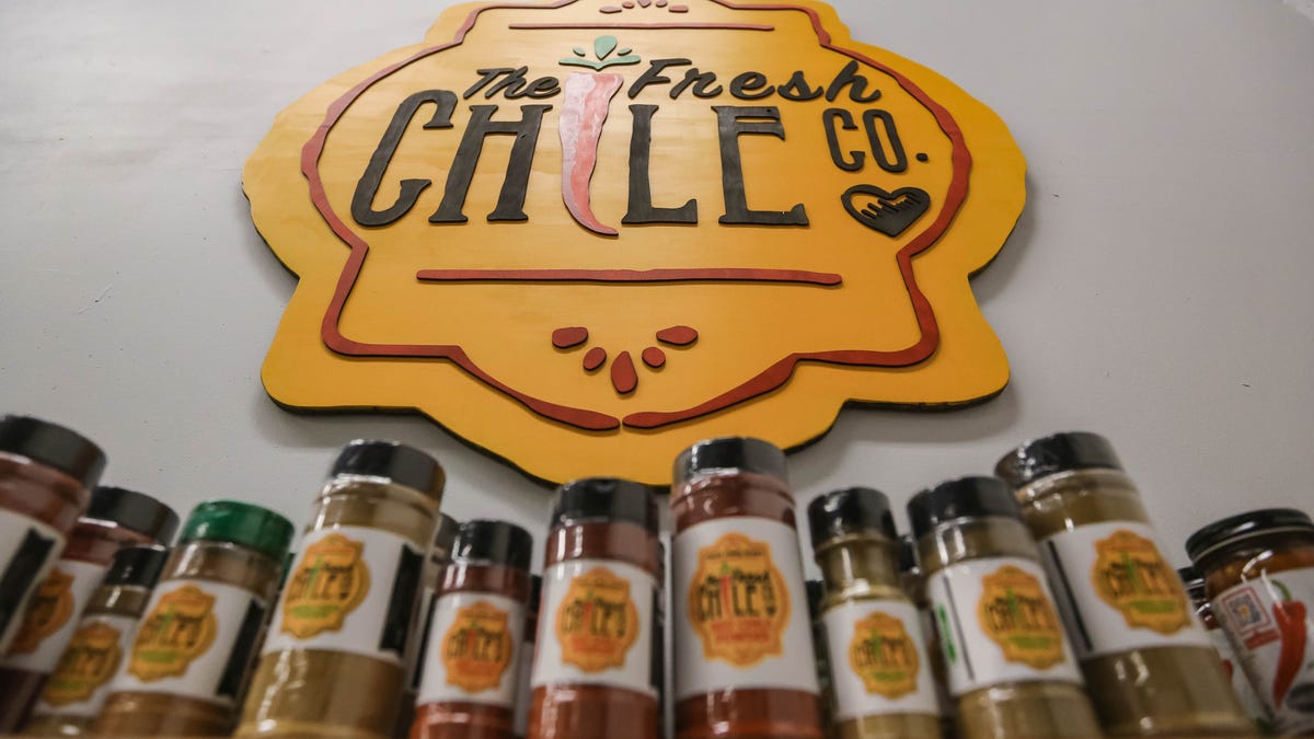 Inside the Fresh Chile Company where Hatch Chile products are made