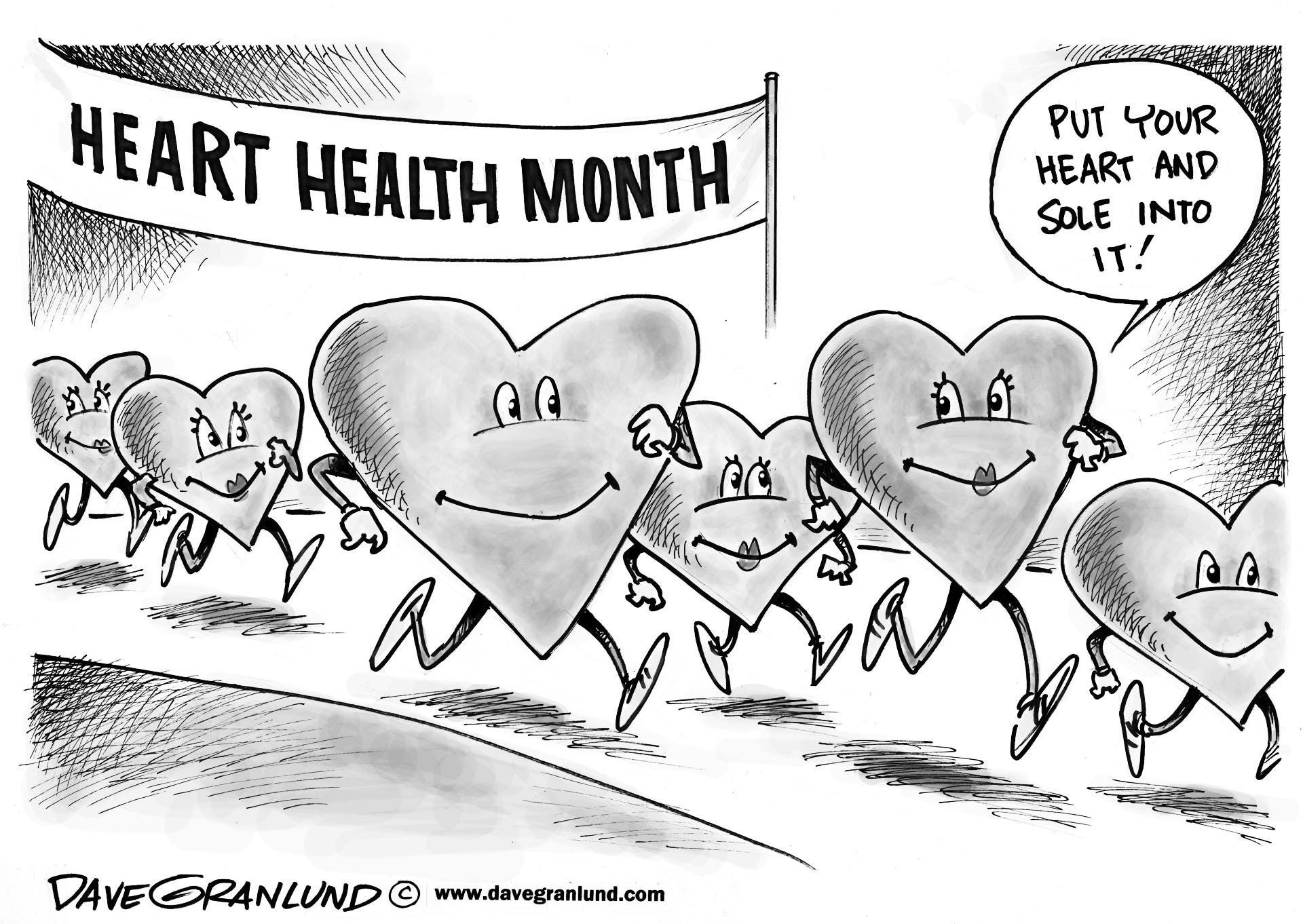 Heart Health Cartoon
