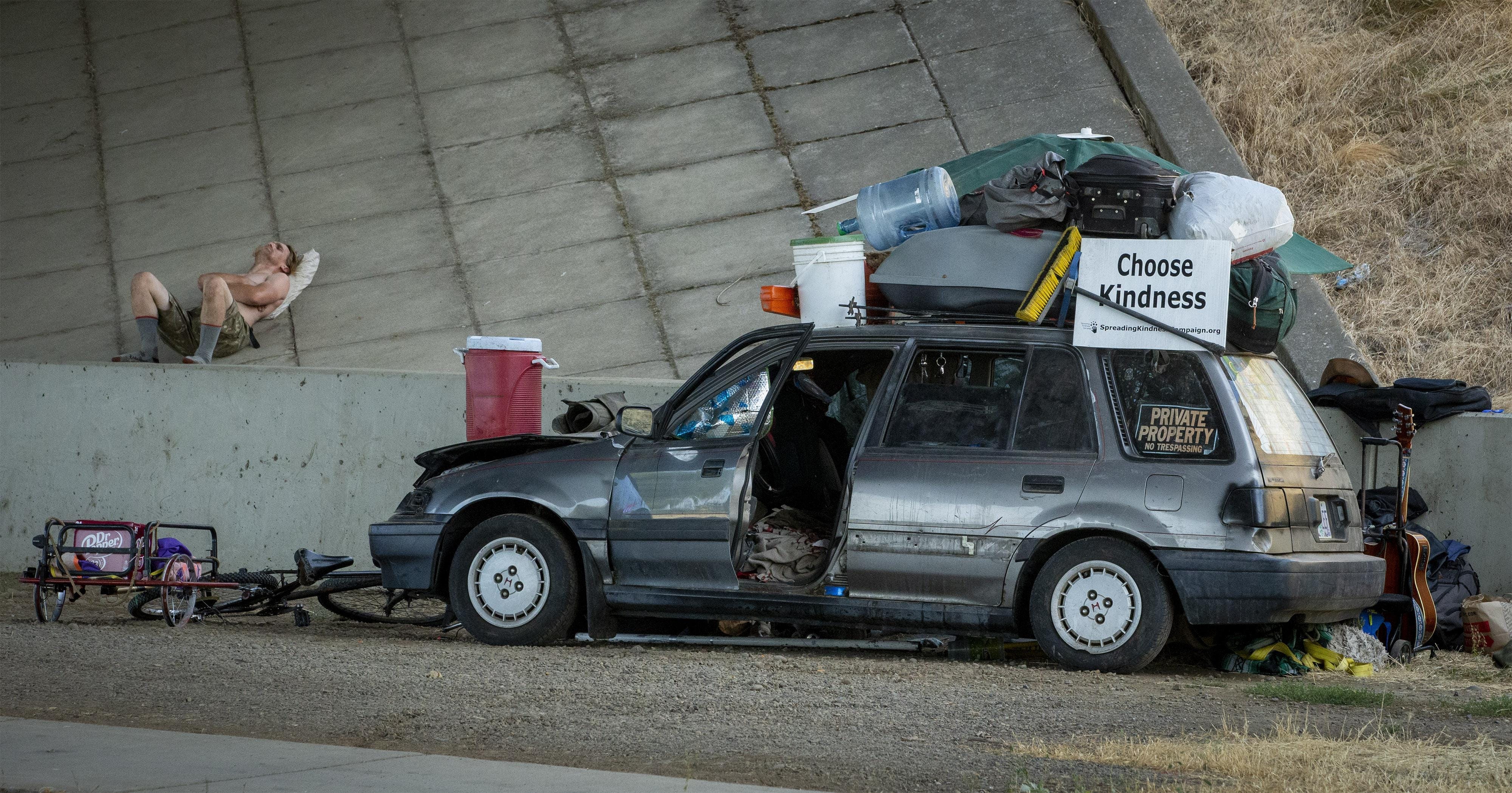 COVID crisis: Laid off and evicted, more people make cars their home