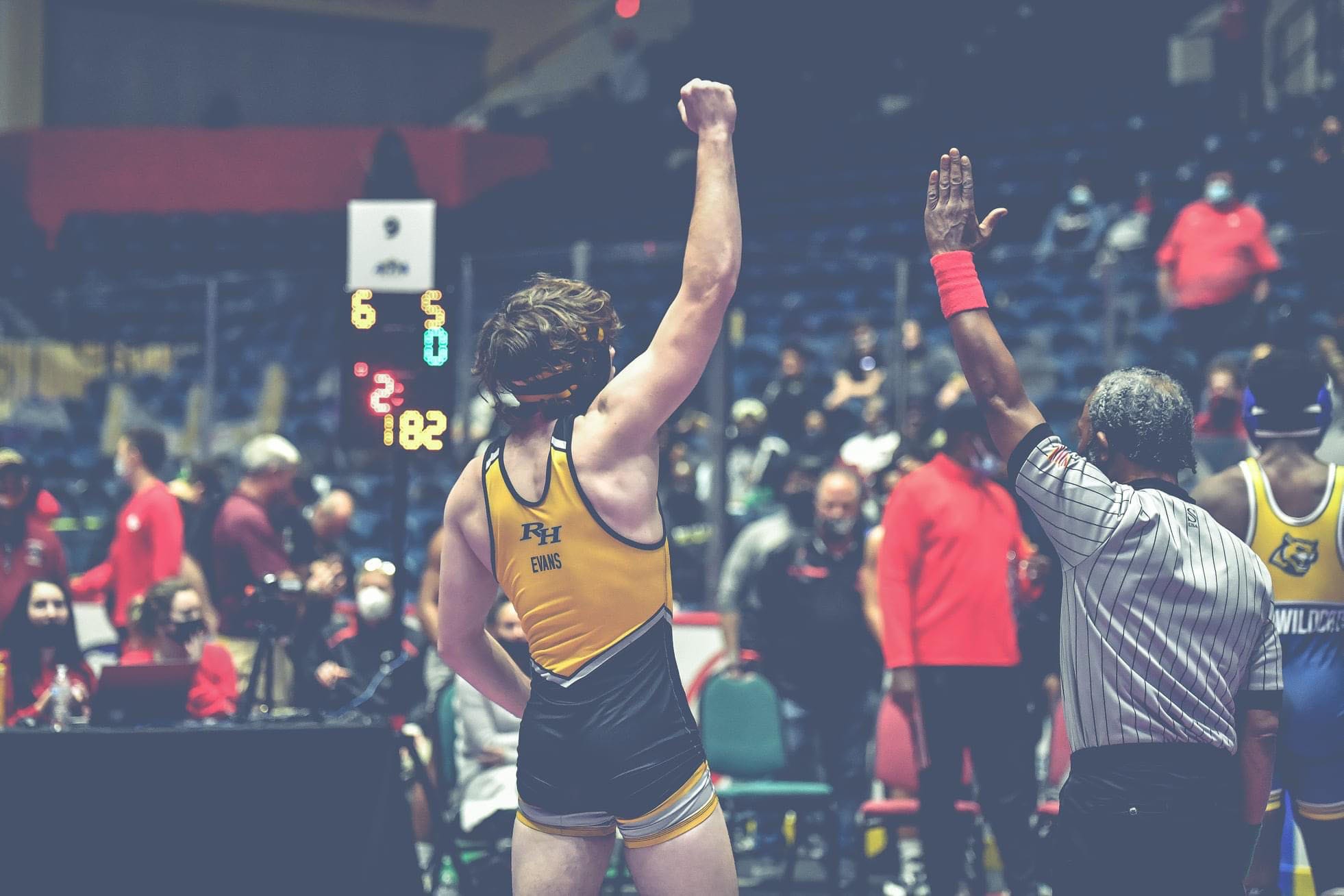 Richmond Hill wrestling Georgia state champion Tate Evans and results