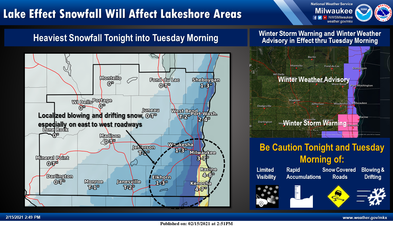 Milwaukee weather: Heavy snow possible; winter storm warning issued