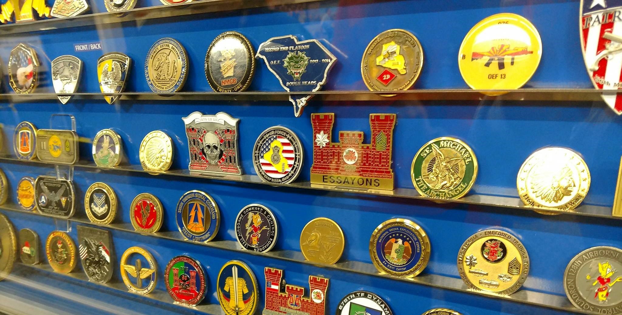 Challenge-coin collectors say they are preserving history