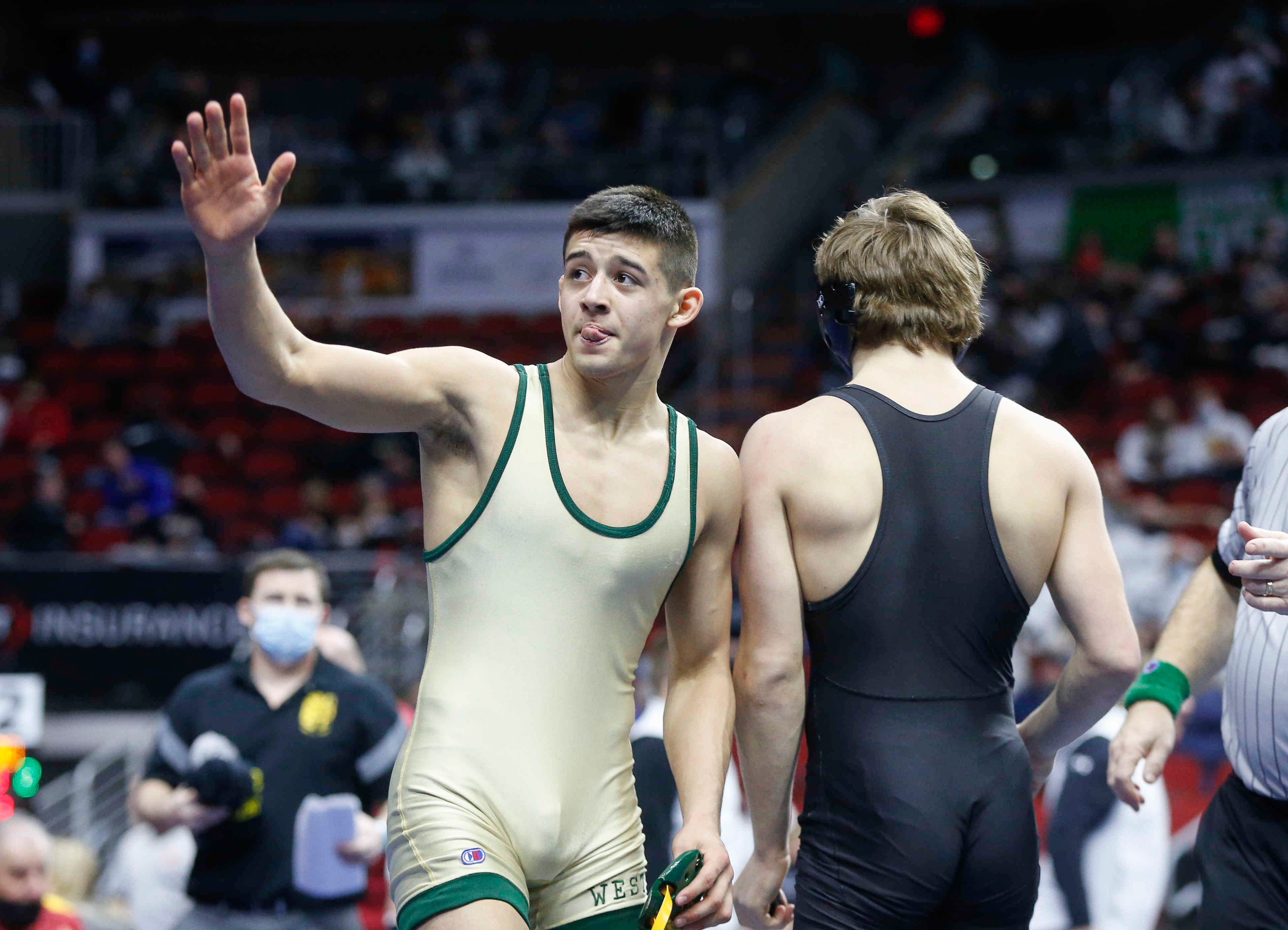 Iowa City West wrestler Hunter Garvin proves he’s one of the nation’s best