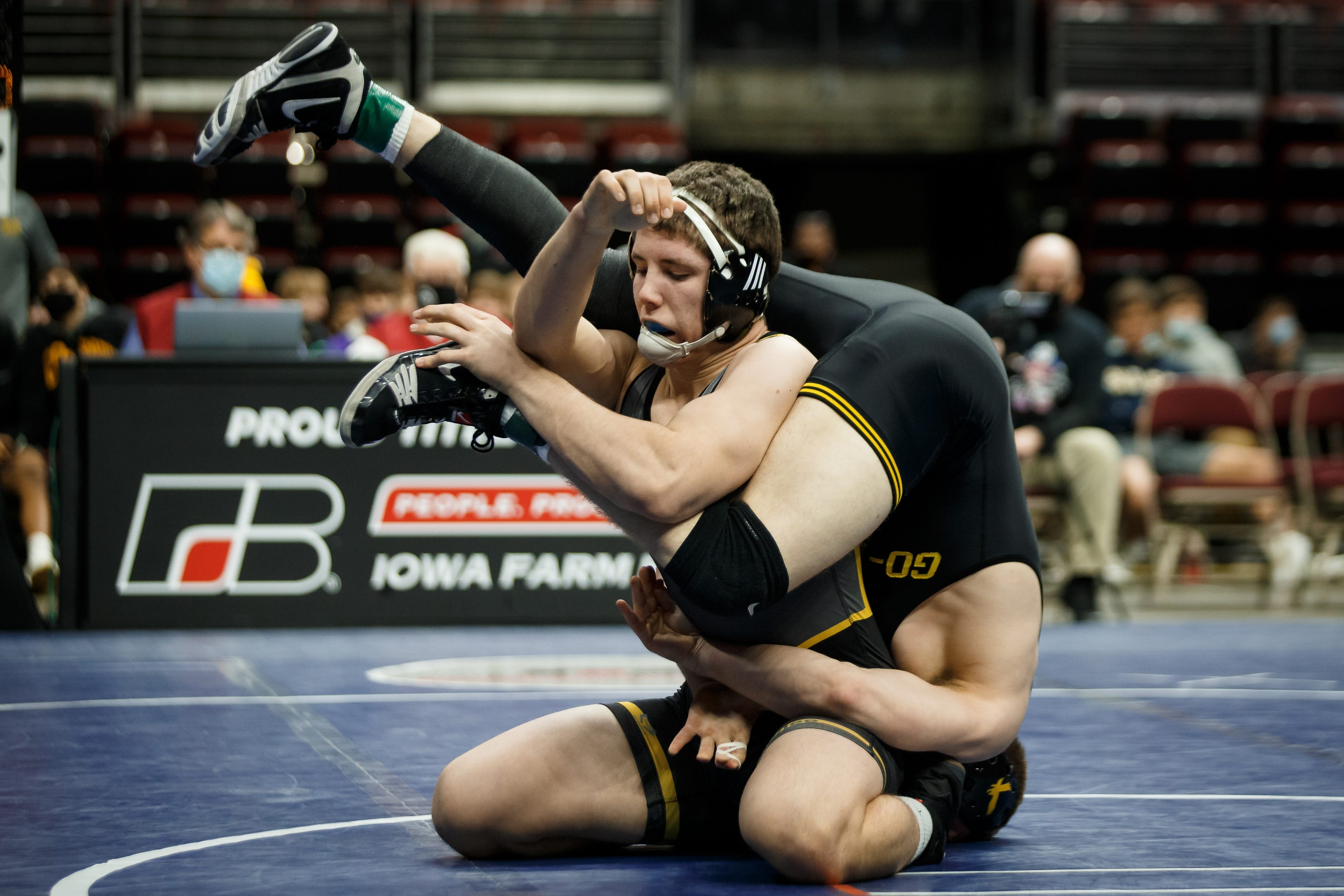Iowa City West wrestler Hunter Garvin proves he’s one of the nation’s best