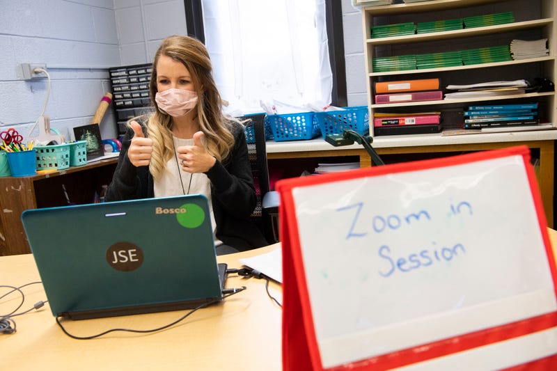 Learning to read amid COVID-19: Online school, in-person kids lag