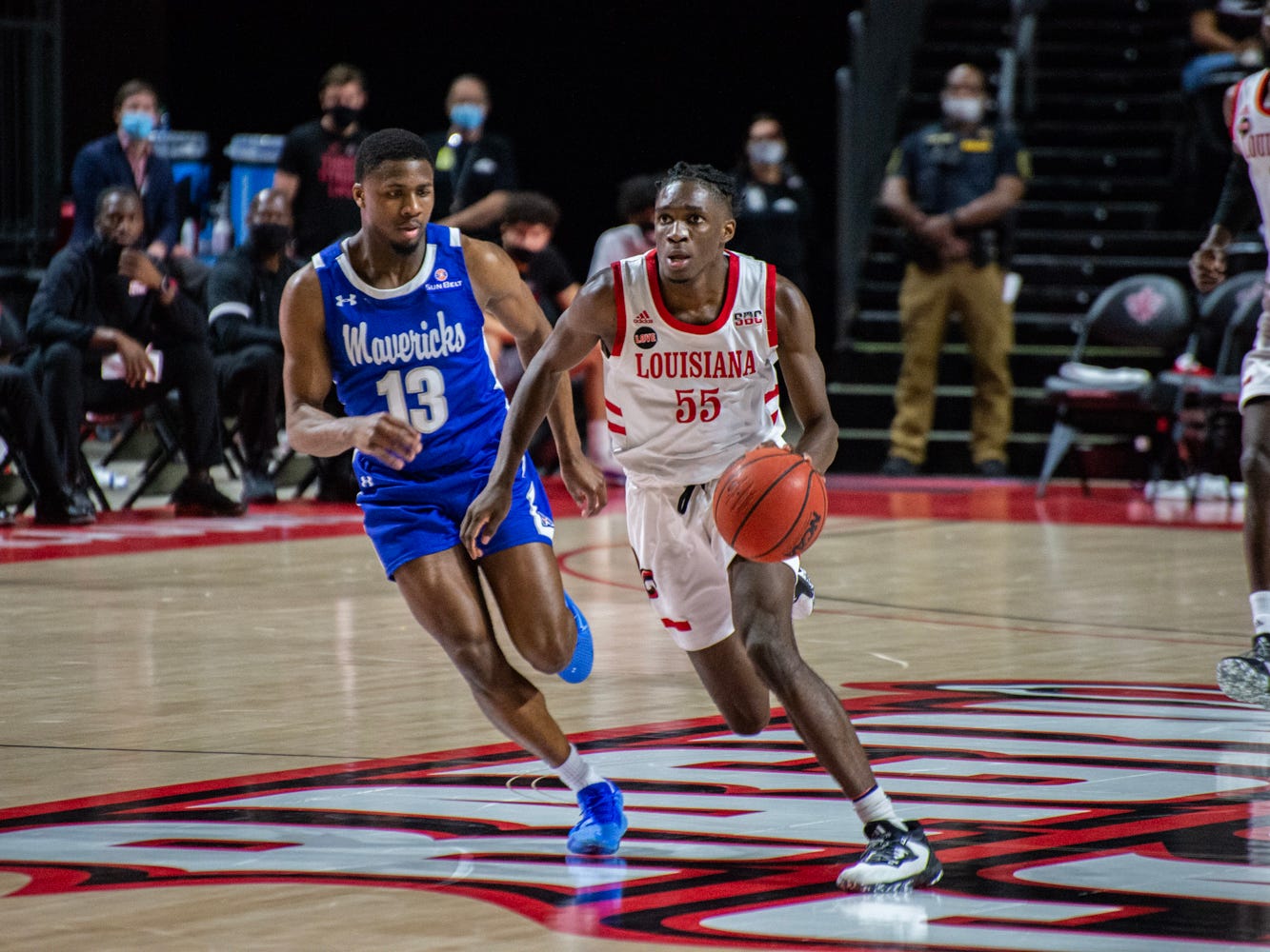 Louisiana Ragin' Cajuns basketball team point guard options in 2021-22
