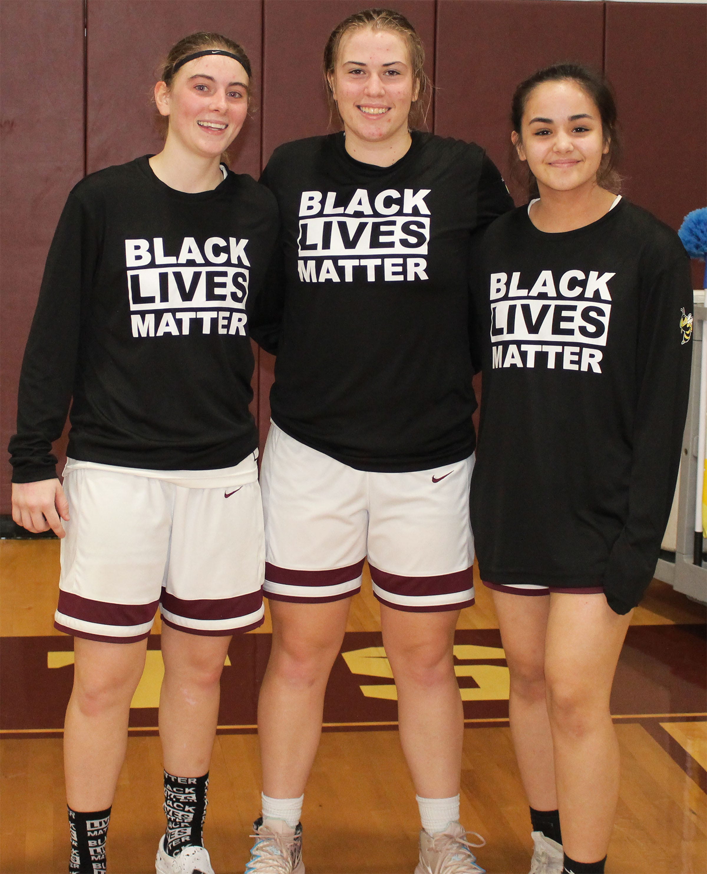 Florida girls basketball team not allowed to wear BLM warmup shirts