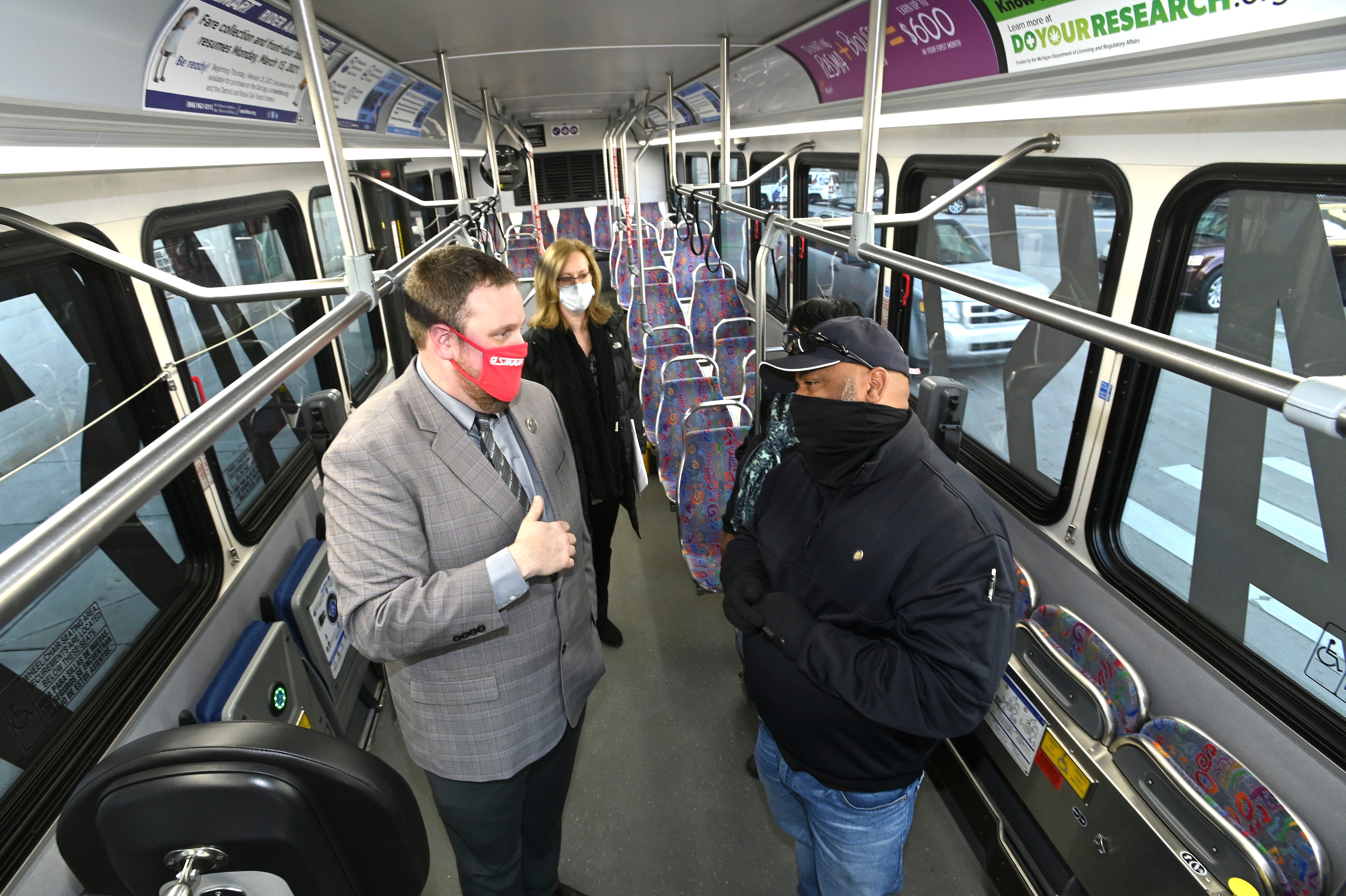 Metro Detroit bus systems to resume fare collection, add COVID safety ...