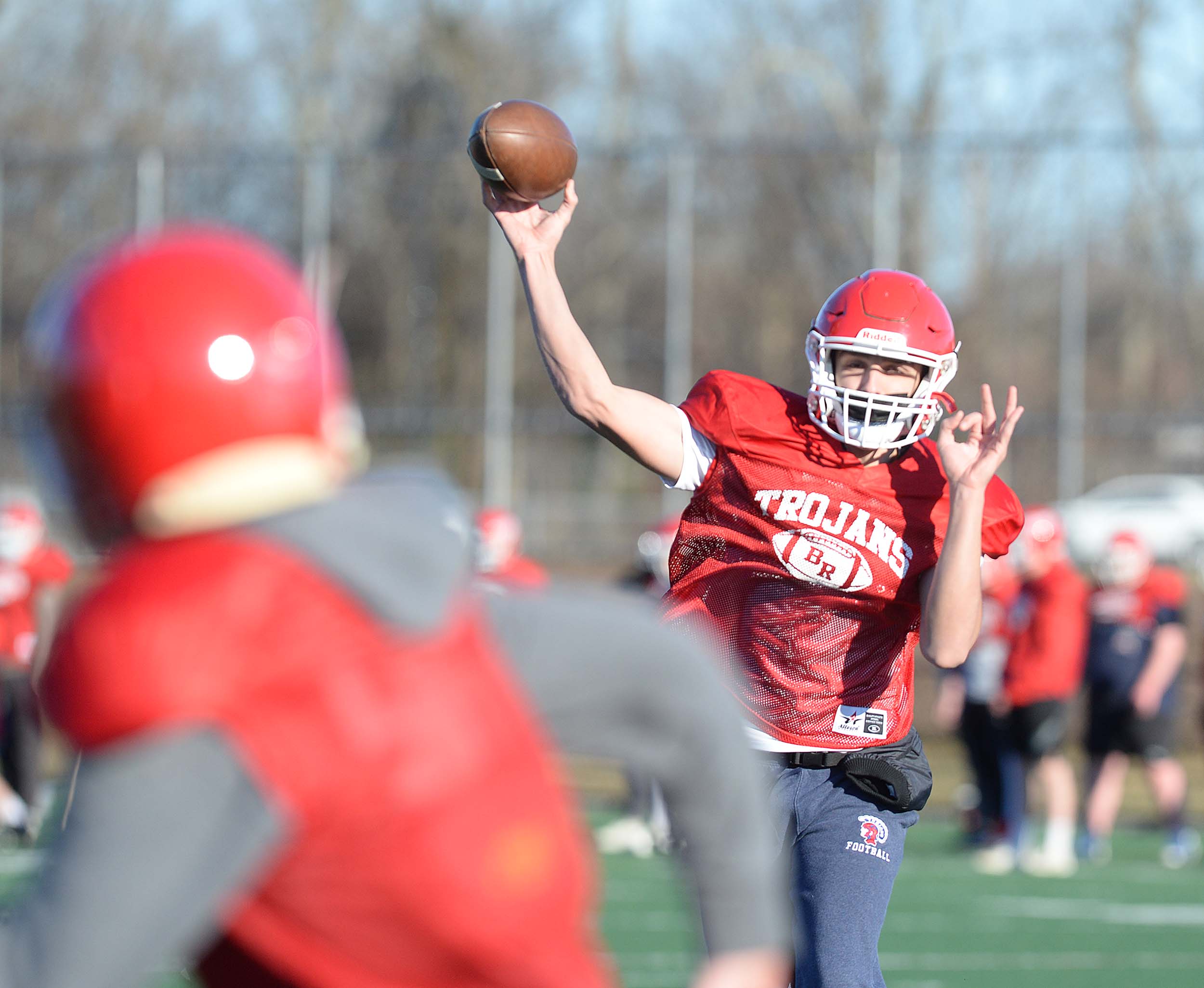 Dan Buron enters final season as B-R football coach