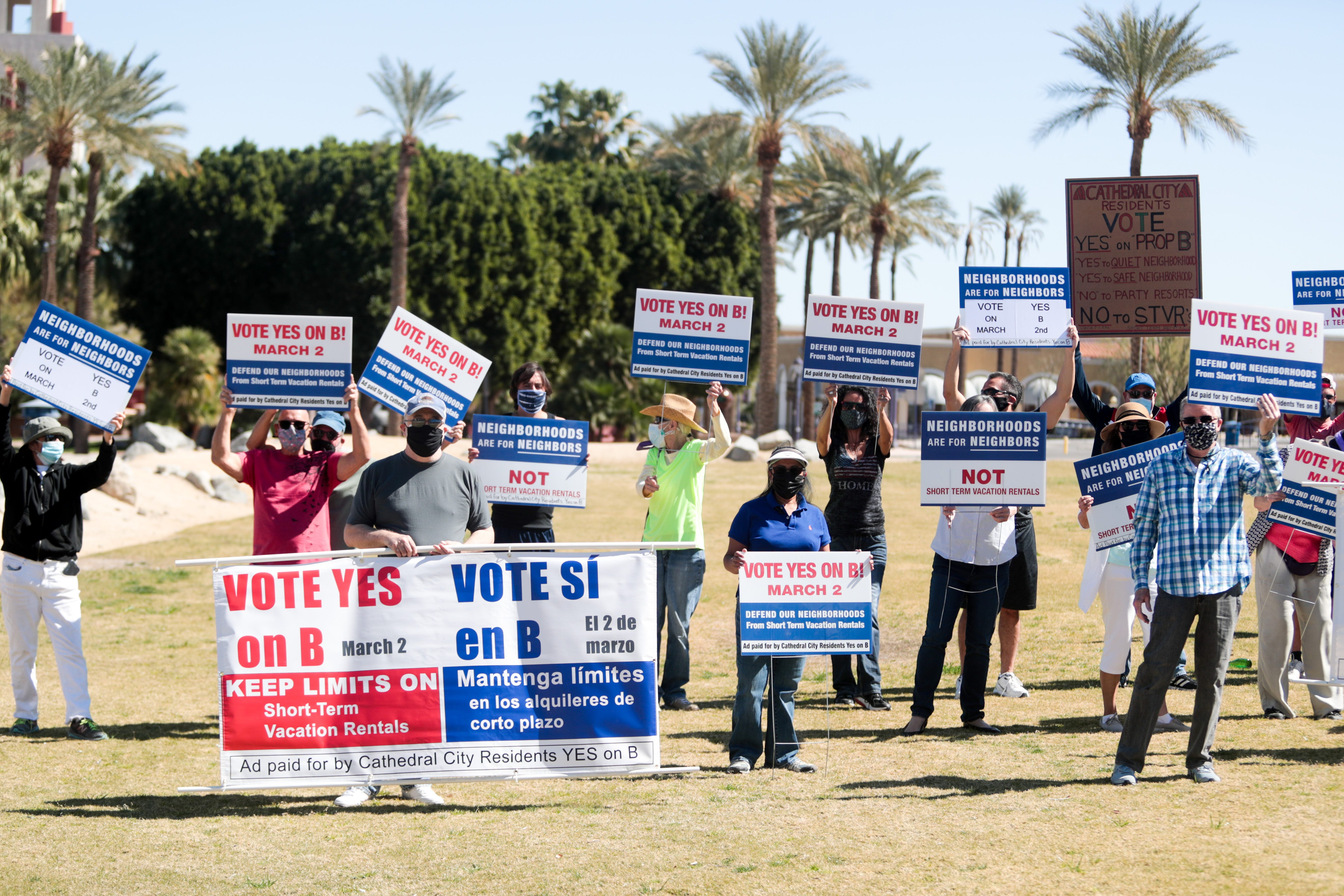 Cathedral City: Measure B opponents are outraising supporters