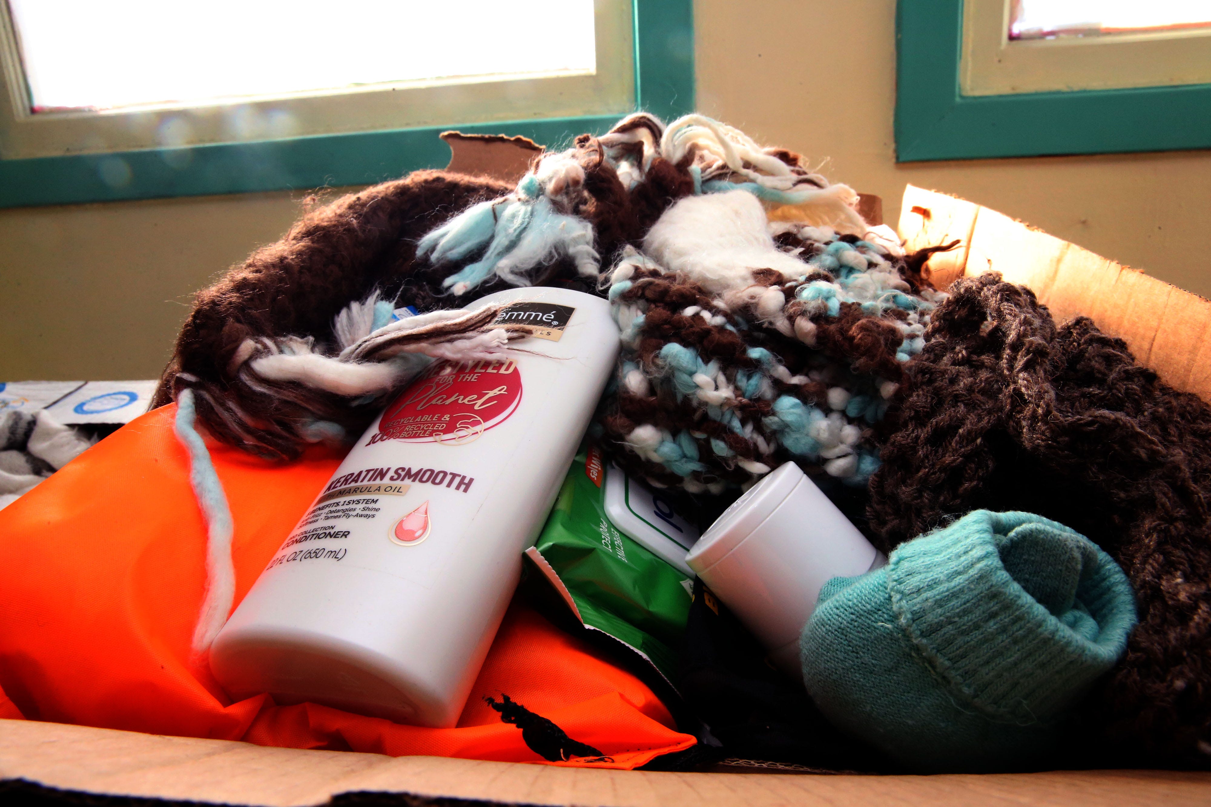 Freedom Shop in Milwaukee's Metcalfe Park gives out care packages