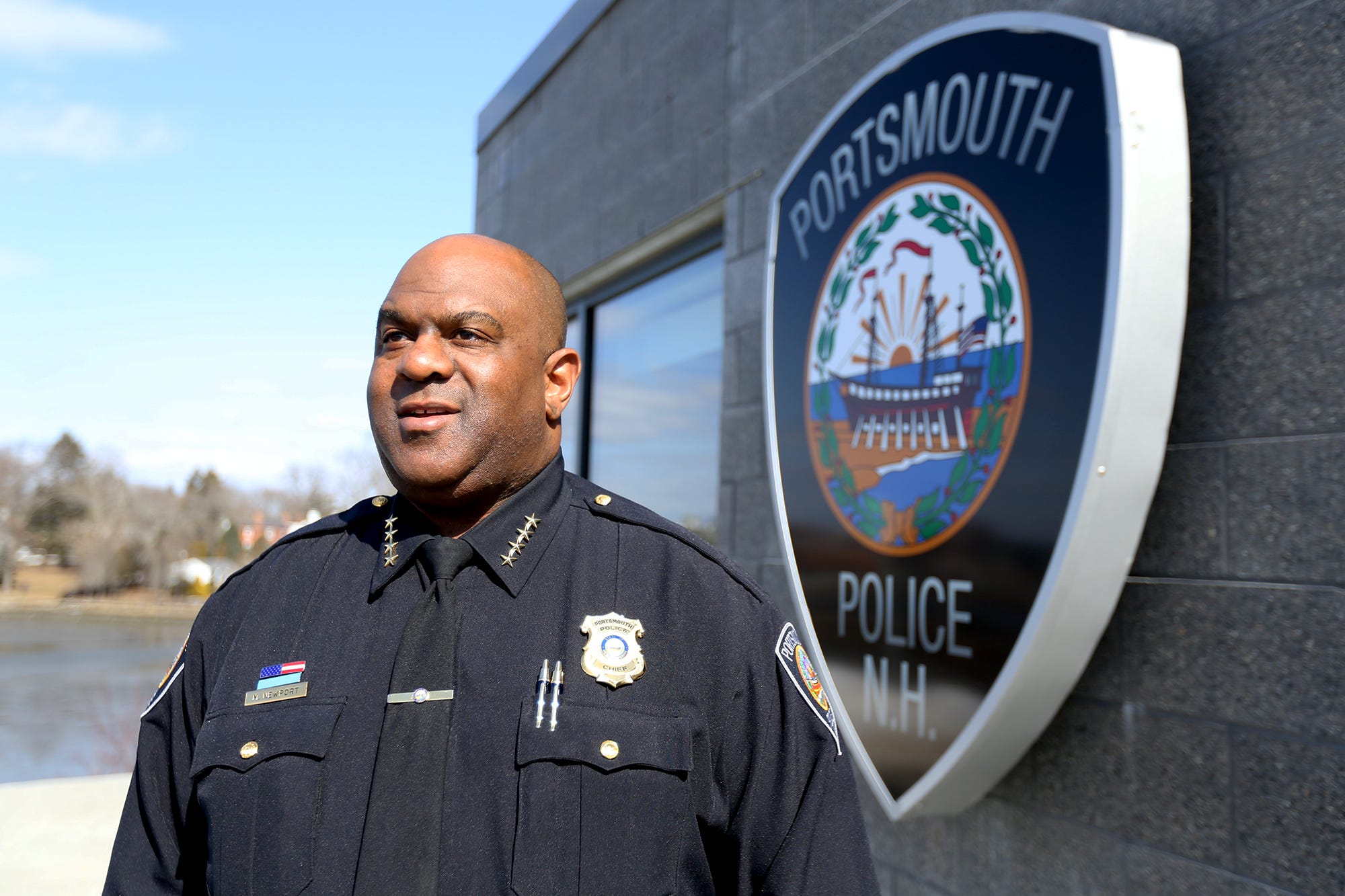 Portsmouth's first Black police chief Mark Newport, can "bridge the gap"