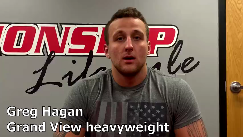 Dowling alum Greg Hagan is back home and wrestling really well for top ...