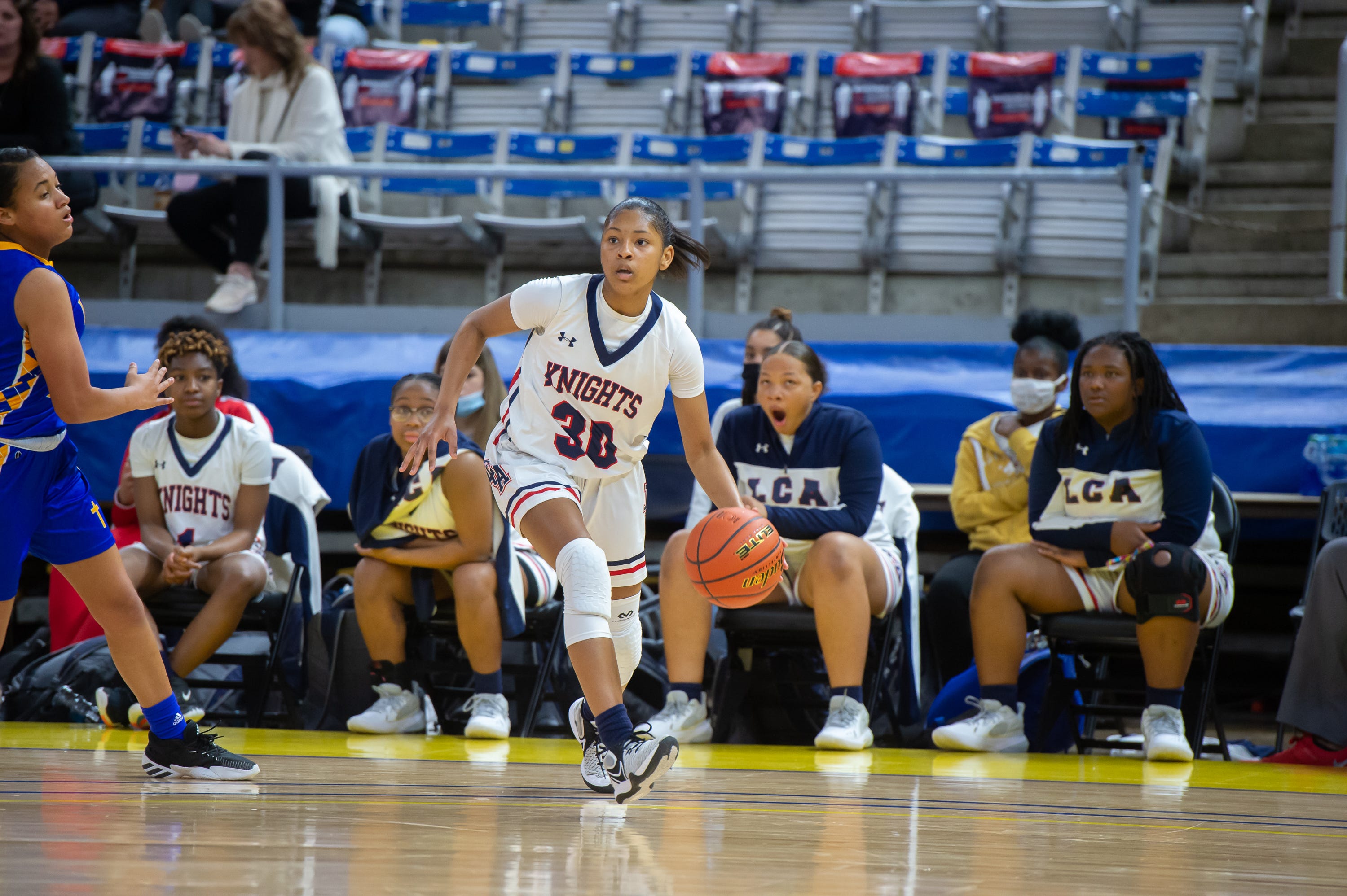 LSU women's basketball looking at Jada Richard of Lafayette Christian