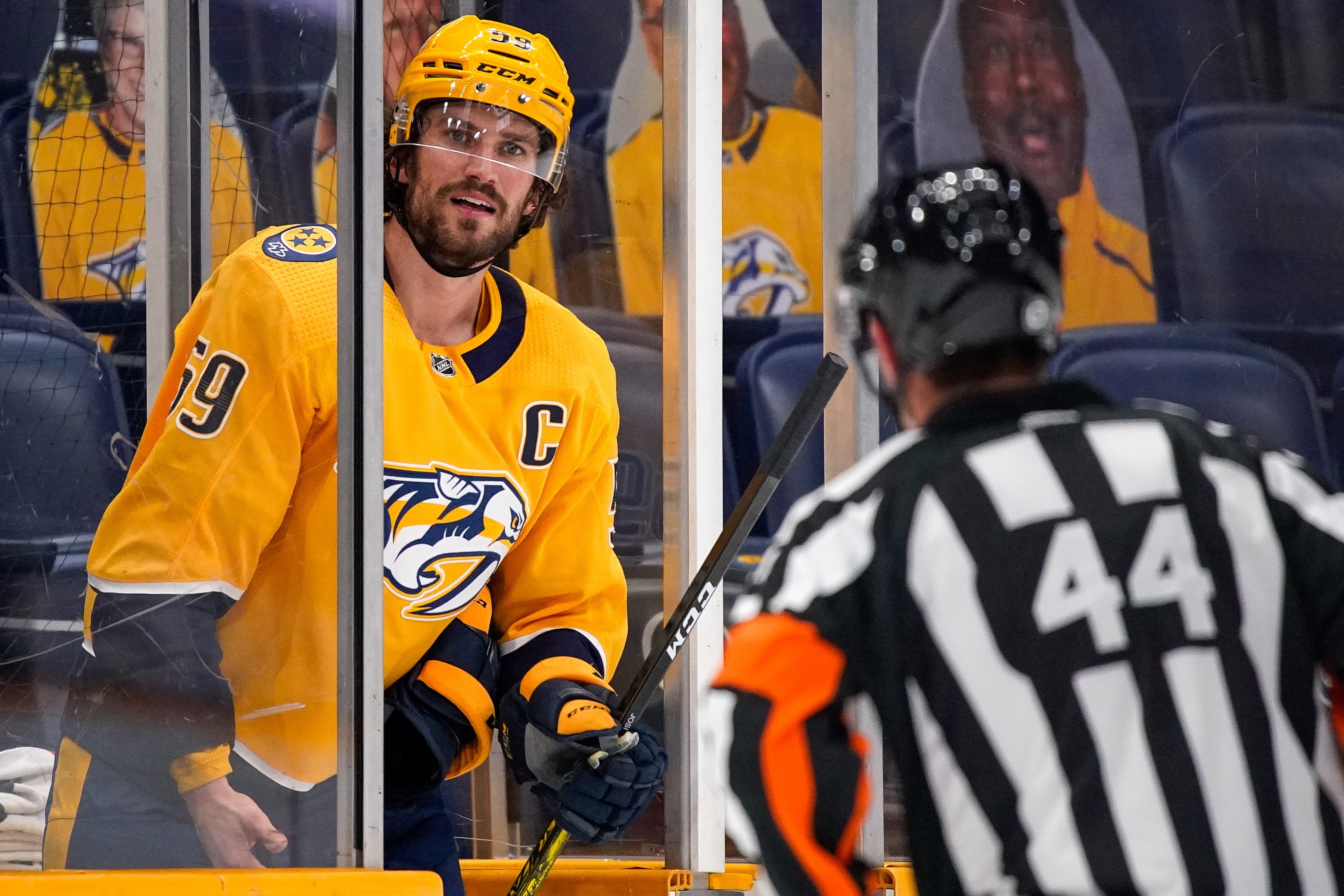 Nashville Predators captain Roman Josi nearly swears after loss to ...