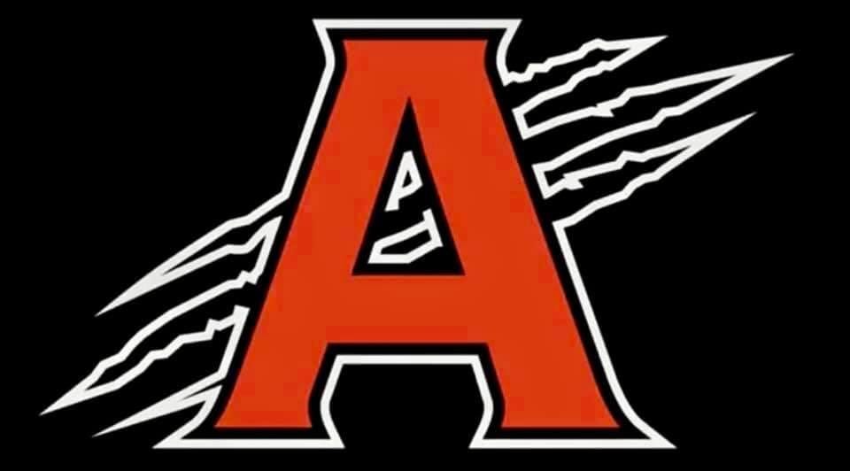 This is Anderson High School's new mascot: The Raptors