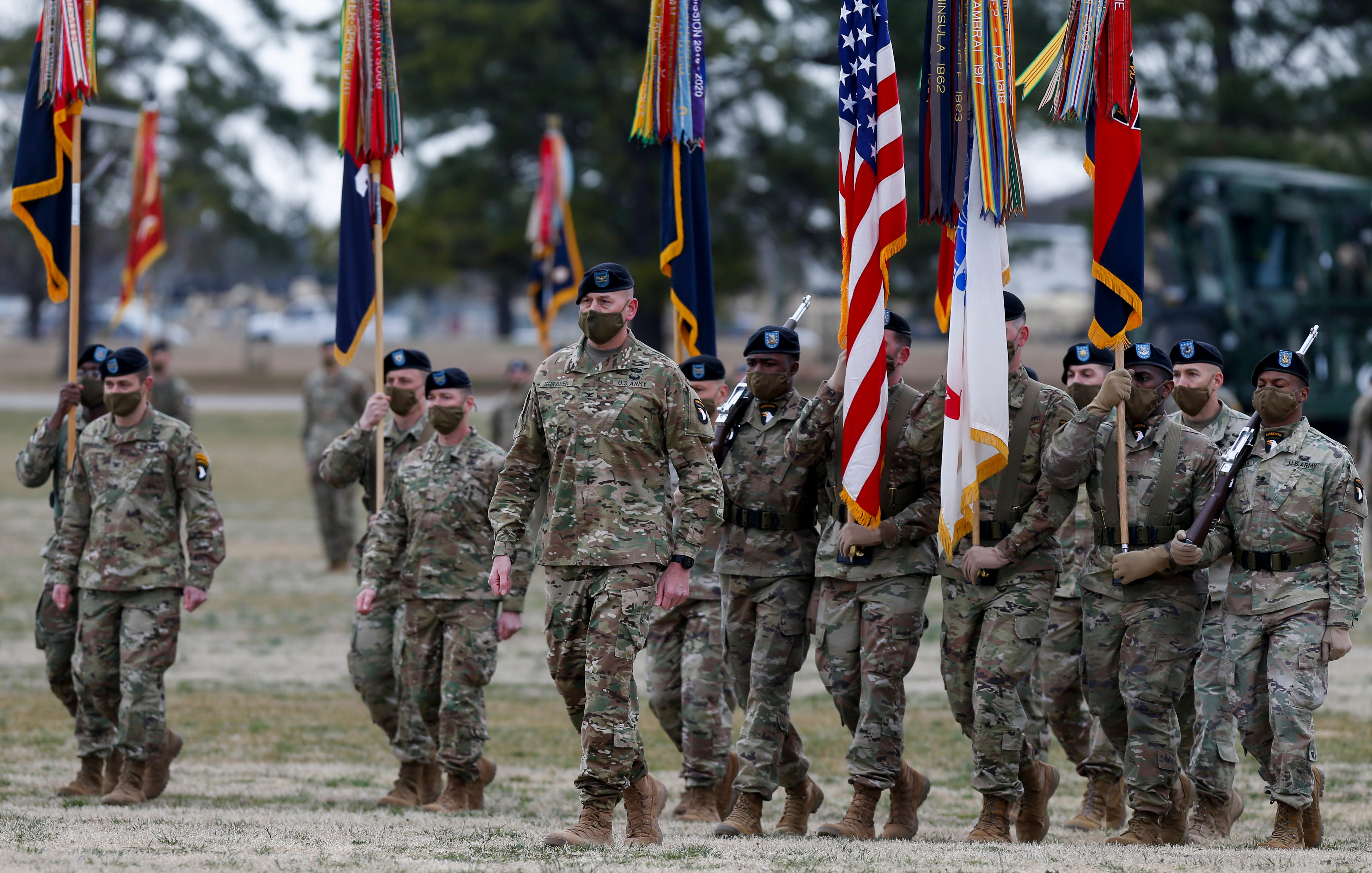 Command Sgt. Maj. Veronica Knapp of 101st Airborne Division