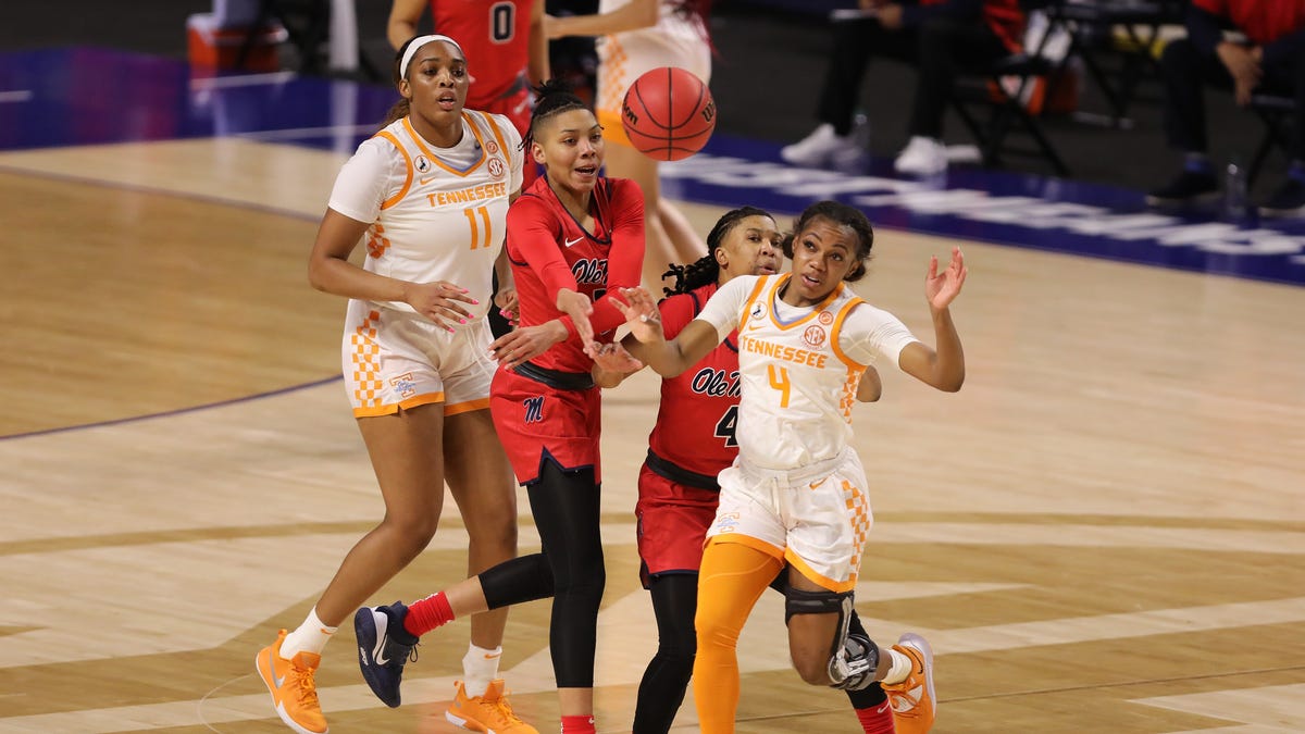 SEC Women's Basketball Tournament: Tennessee Lady Vols vs Ole Miss photos