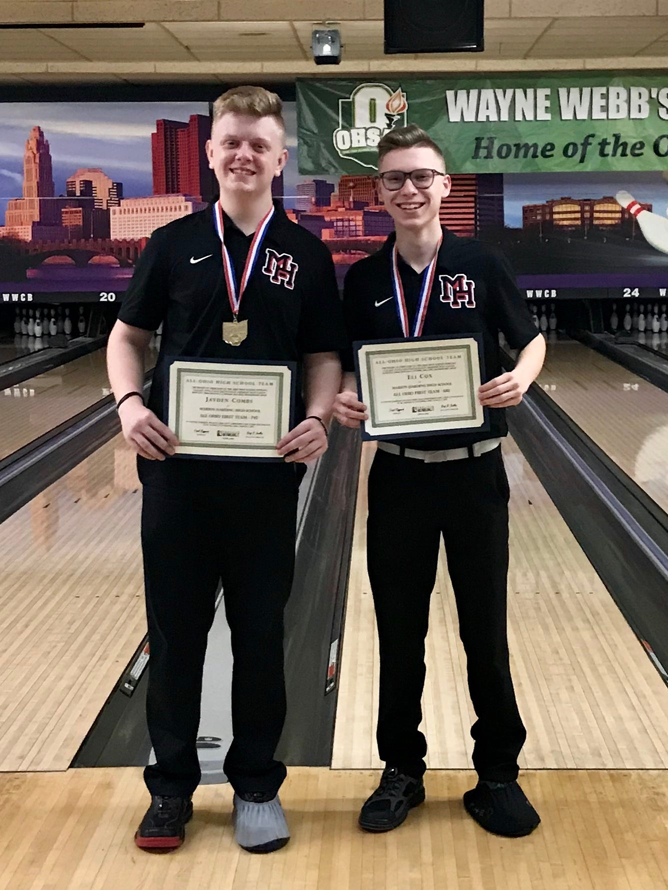 Fahey Bank Award: State champ bowler Jayden Combs finding motivation