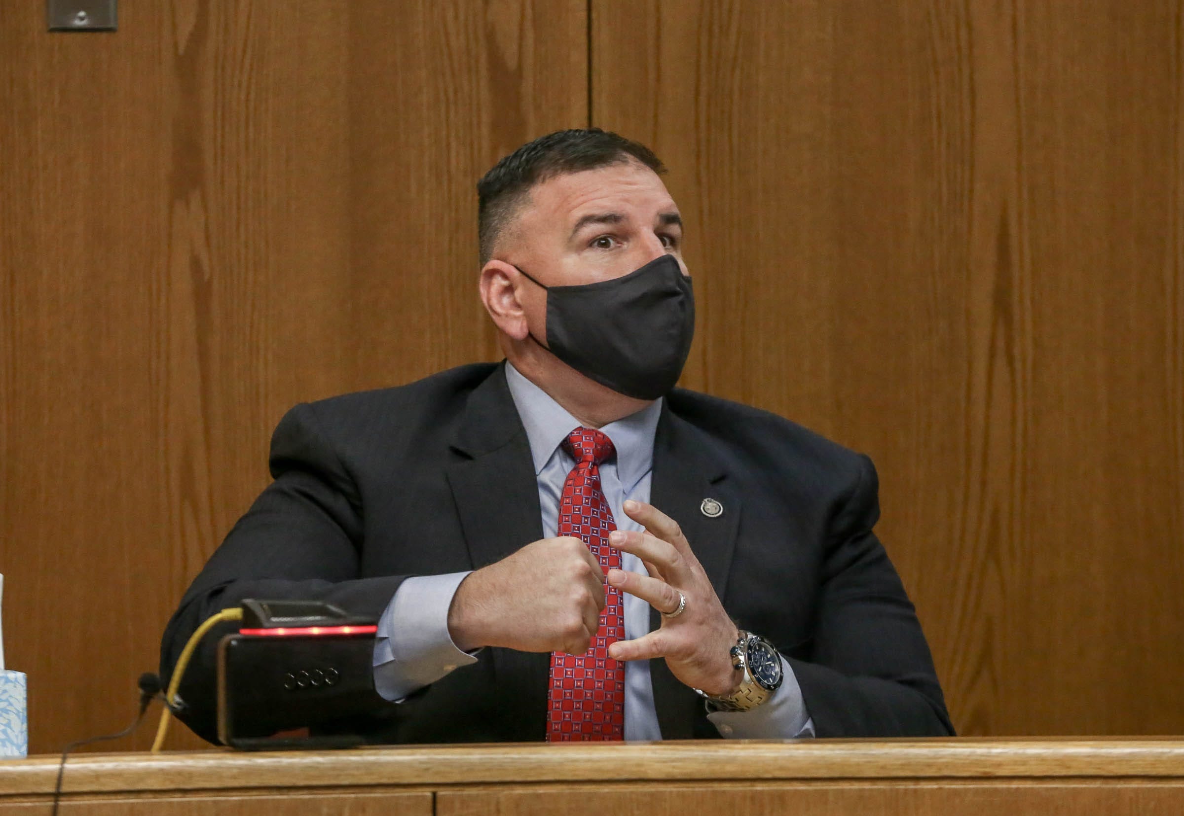 Trial of Providence police Sgt. Joseph Hanley awaits verdict of judge