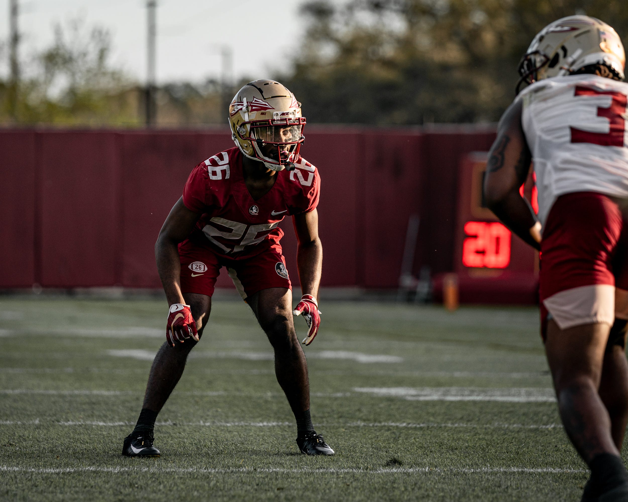 Which FSU football players stood out during the start of fall camp?