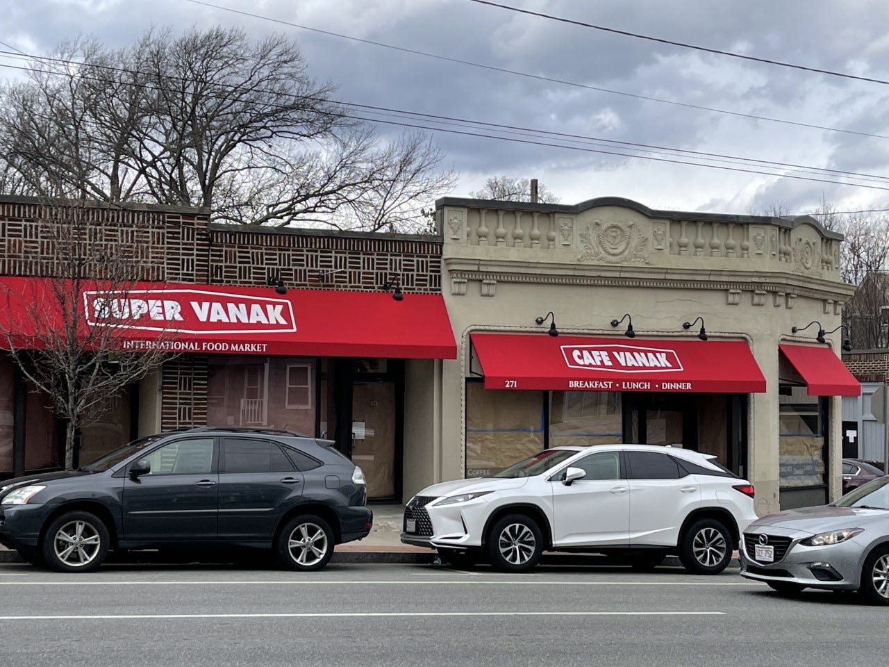 Super Vanak and Cafe Vanak are opening at 271-275 Belmont St., Belmont