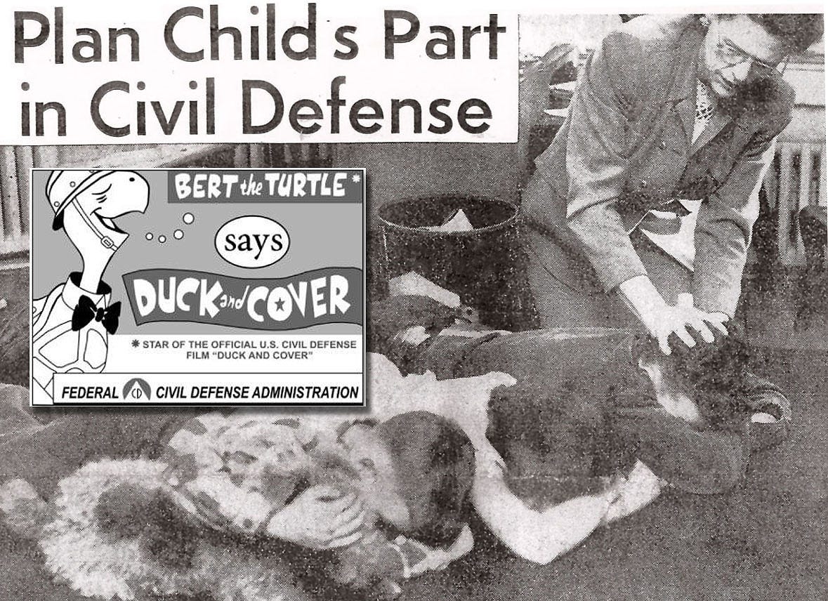 Duck And Cover Atomic Bomb