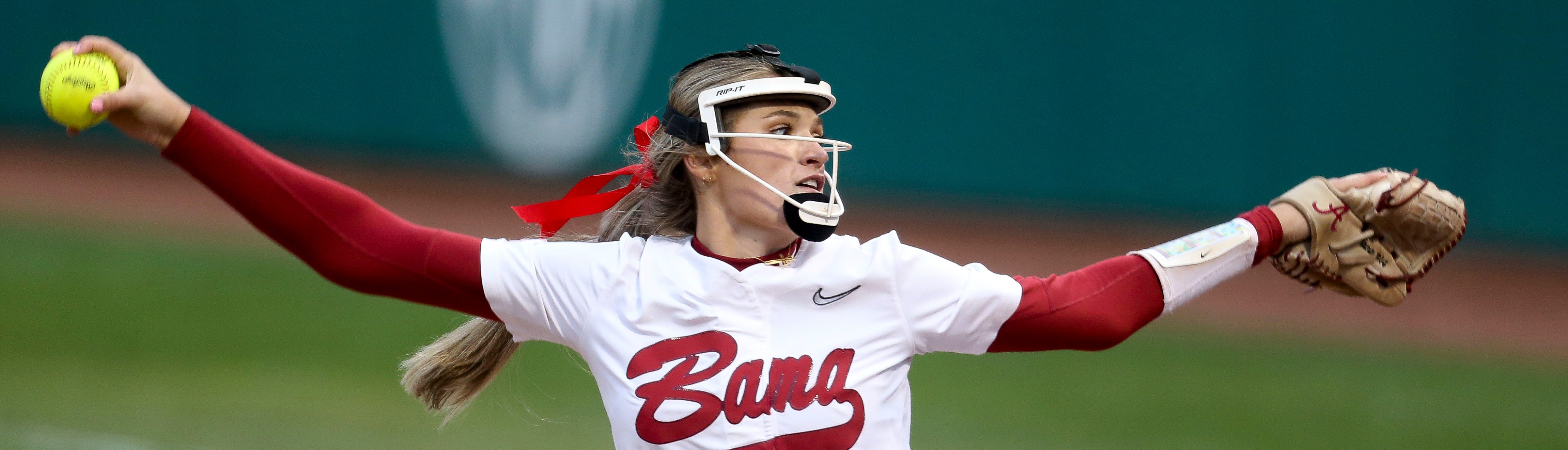 Alabama pitcher Montana Fouts breaks SEC Softball Tournament record Alabama pitcher Montana Fouts breaks SEC Softball Tournament record
