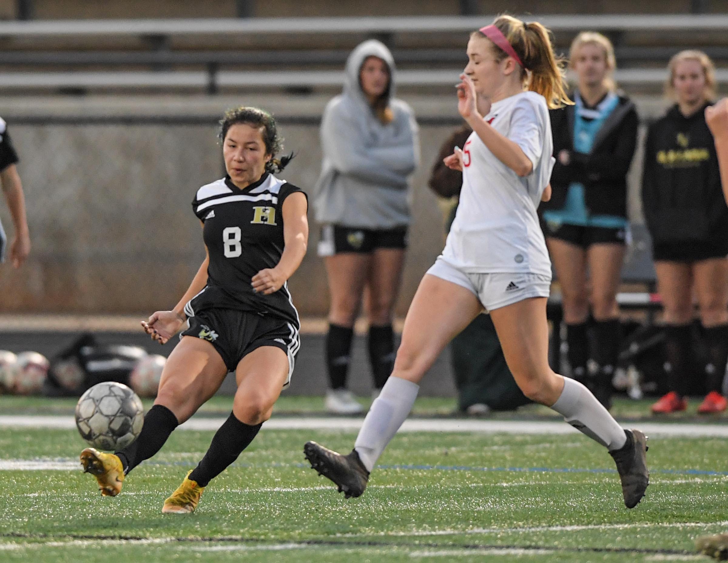 Alikhail, Cayelli lead T.L. Hanna girls soccer on and off the field