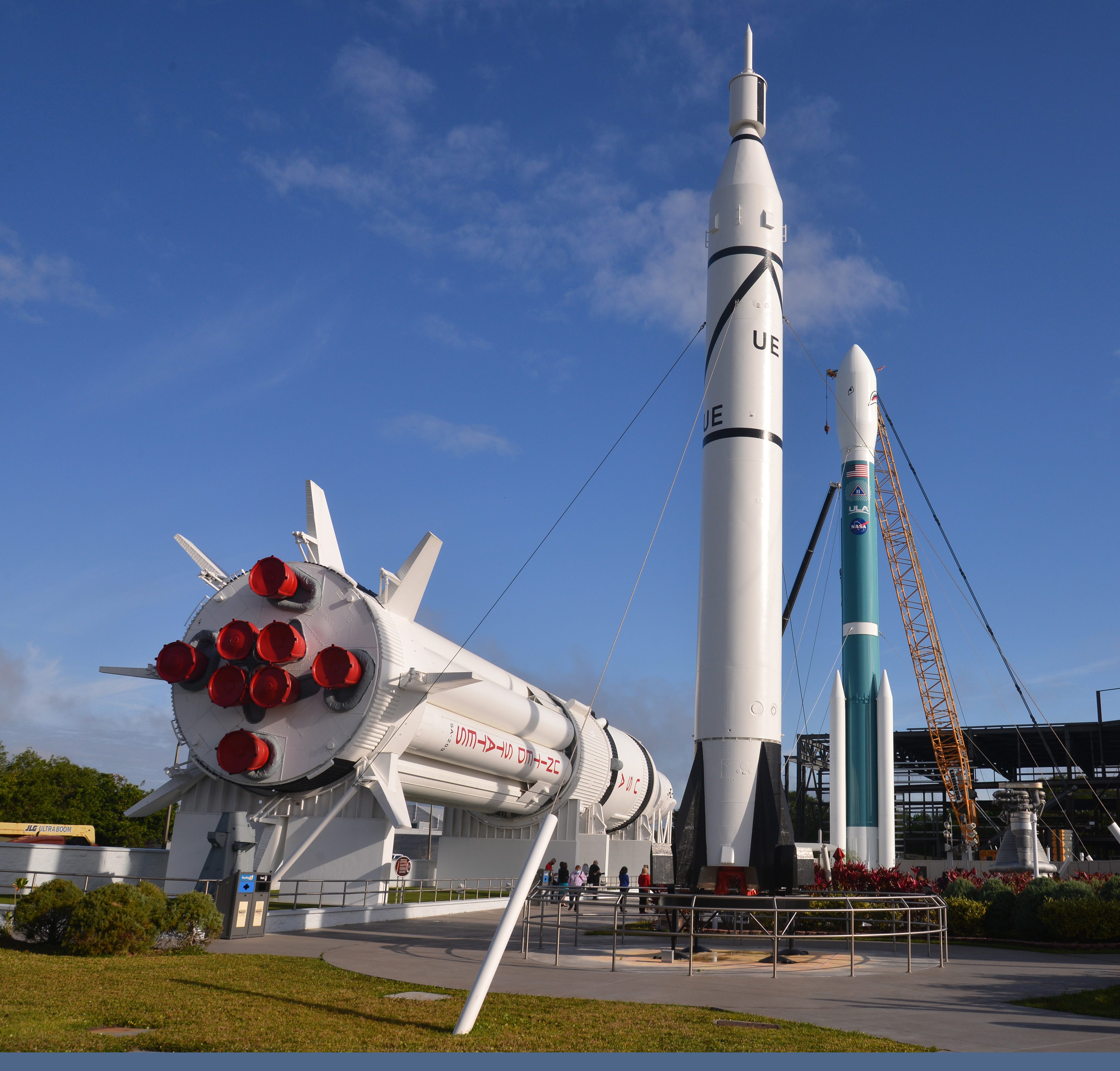 New ULA Delta rocket on display at Kennedy Space Center Visitor Complex