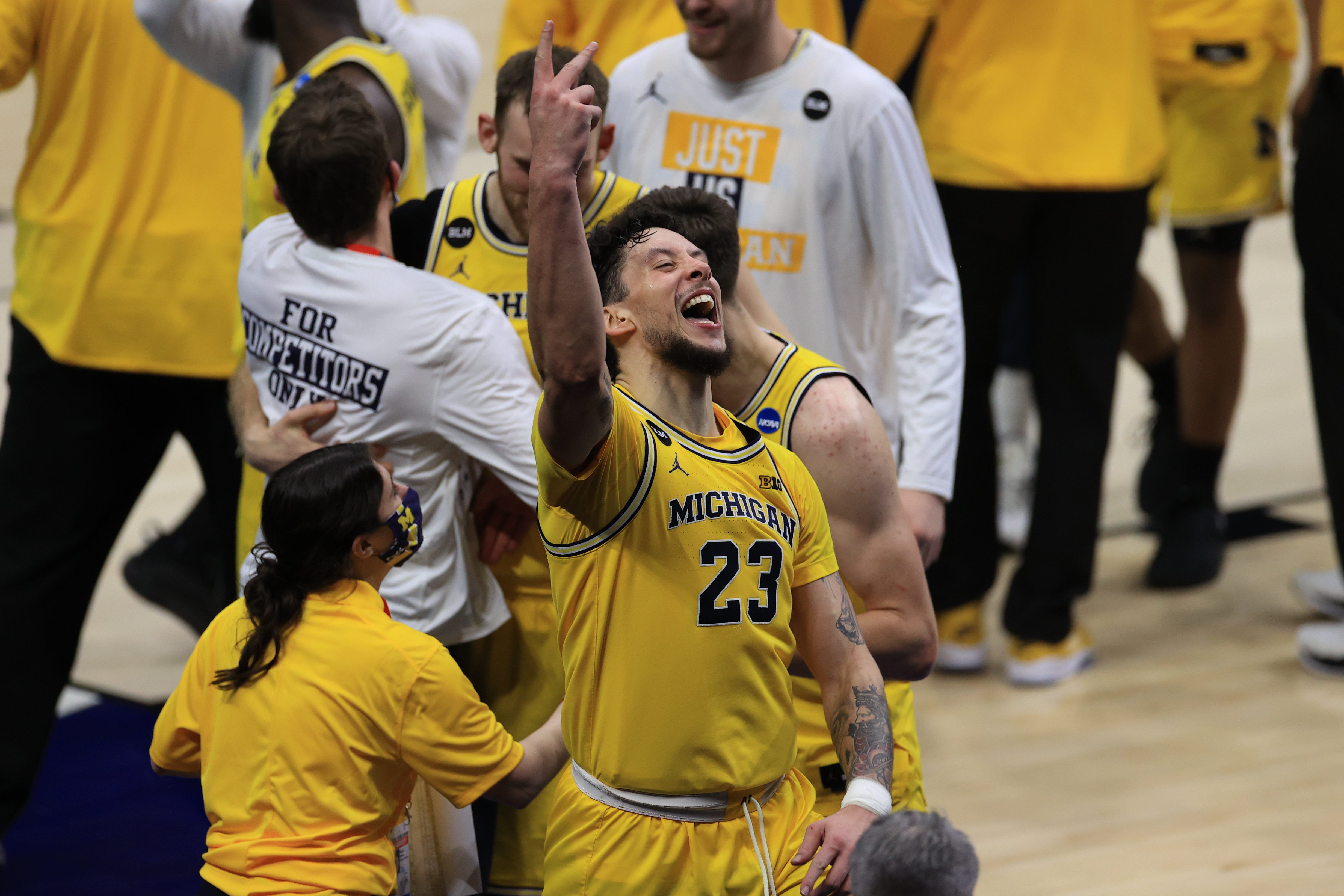How Michigan basketball's Brandon Johns Jr. gets a big win every day