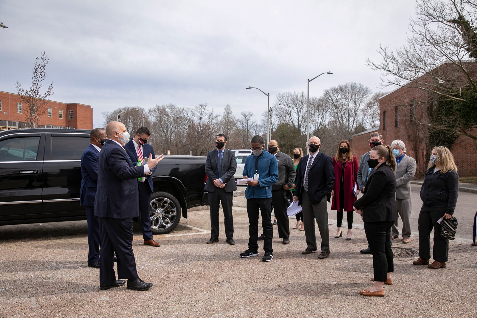 Brockton downtown redevelopment: City, state officials tour properties