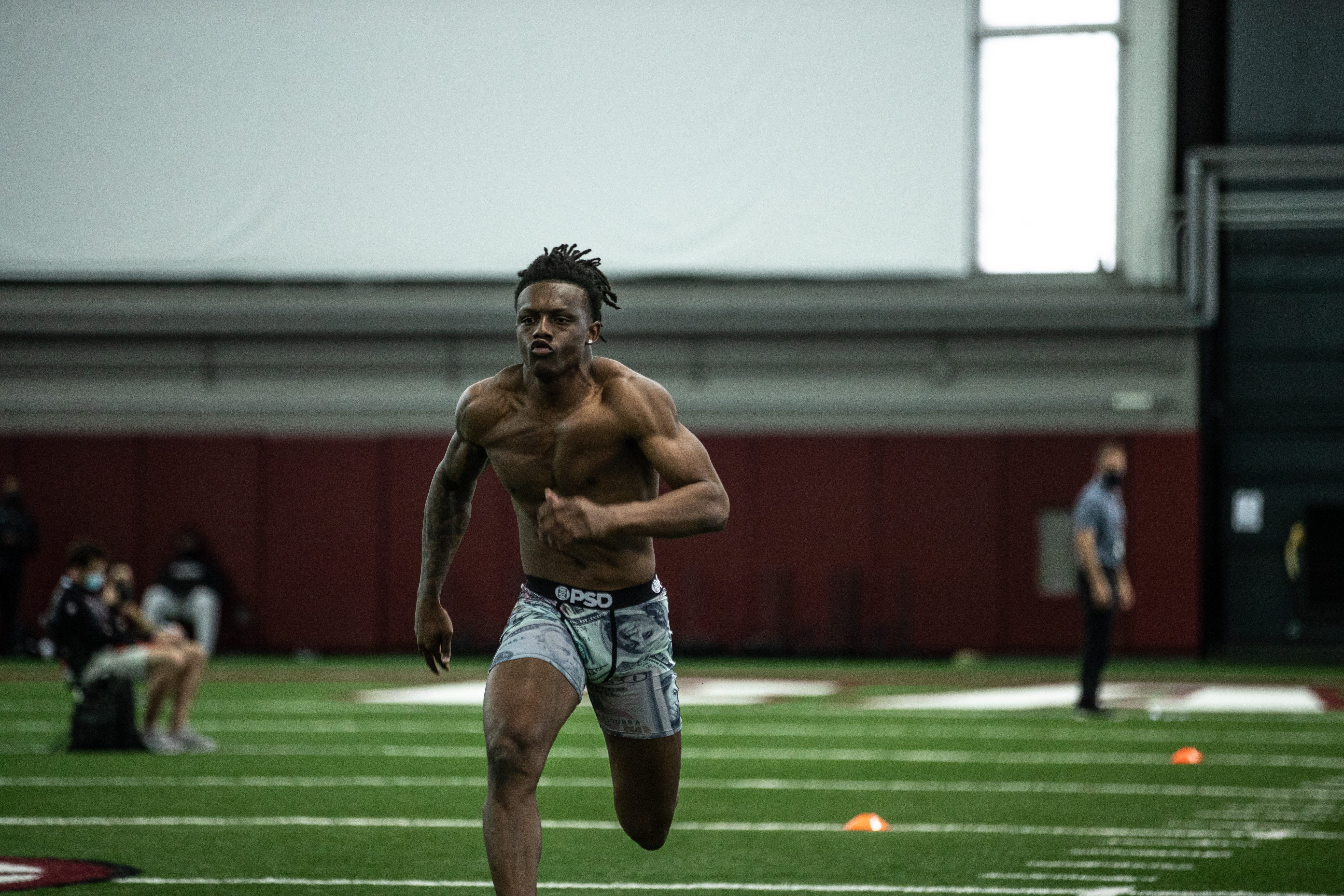 Jaycee Horn solidifies himself as one of top corners in draft at USC ...