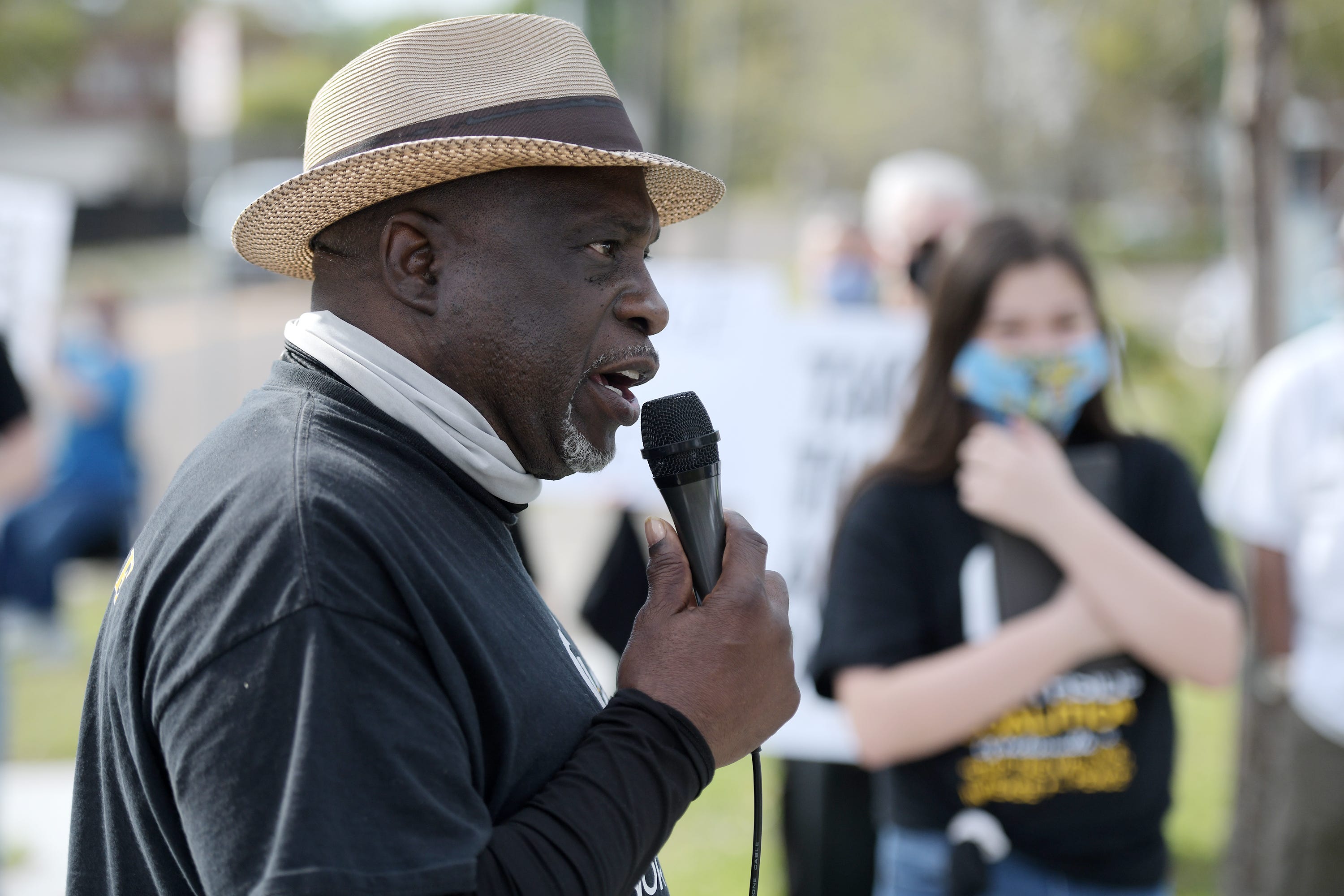 Jacksonville activist Ben Frazier has been using voice for decades