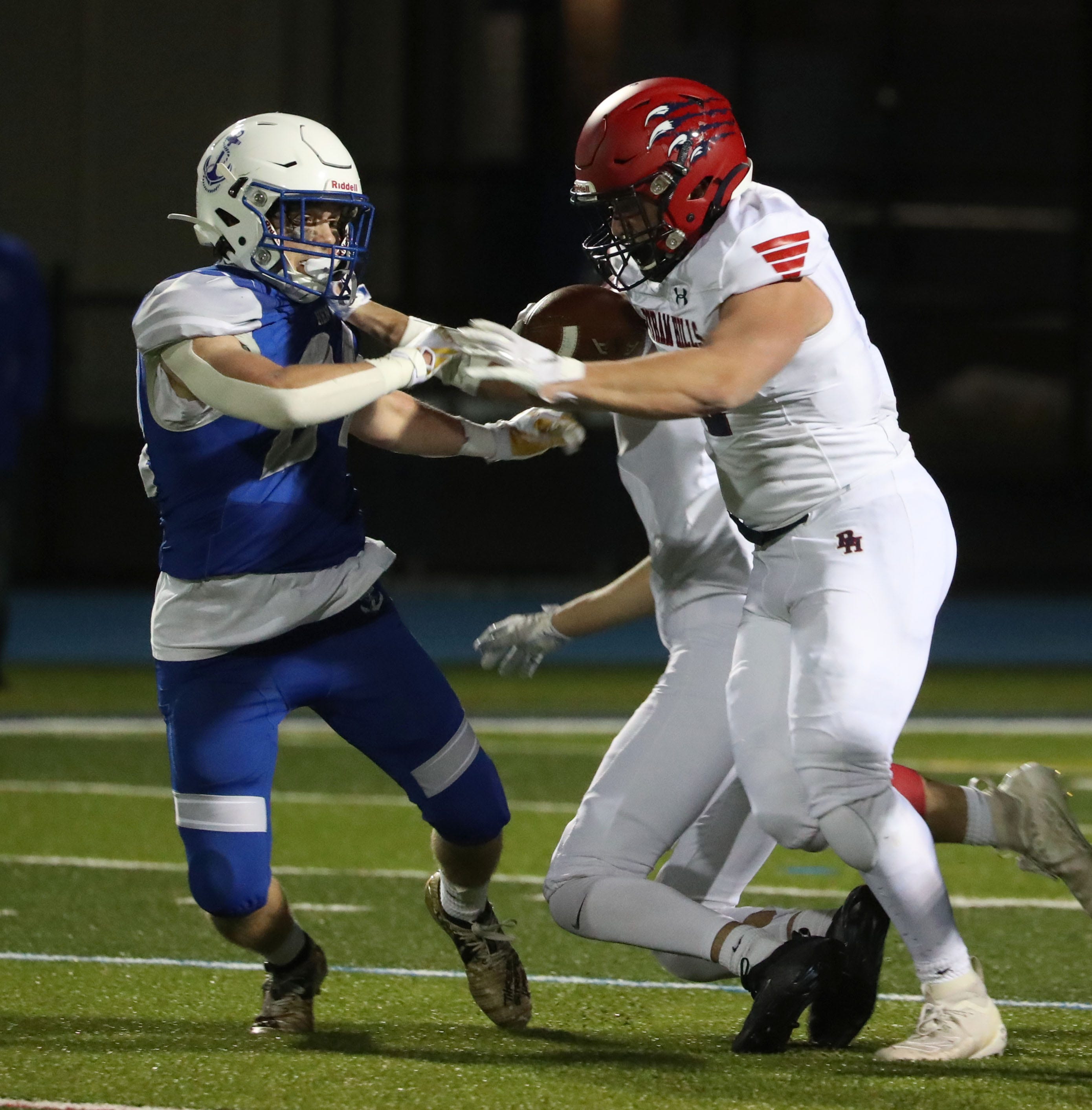 Football: Weiler, Fruhling star in Byram Hills' 21-0 win over Hen Hud